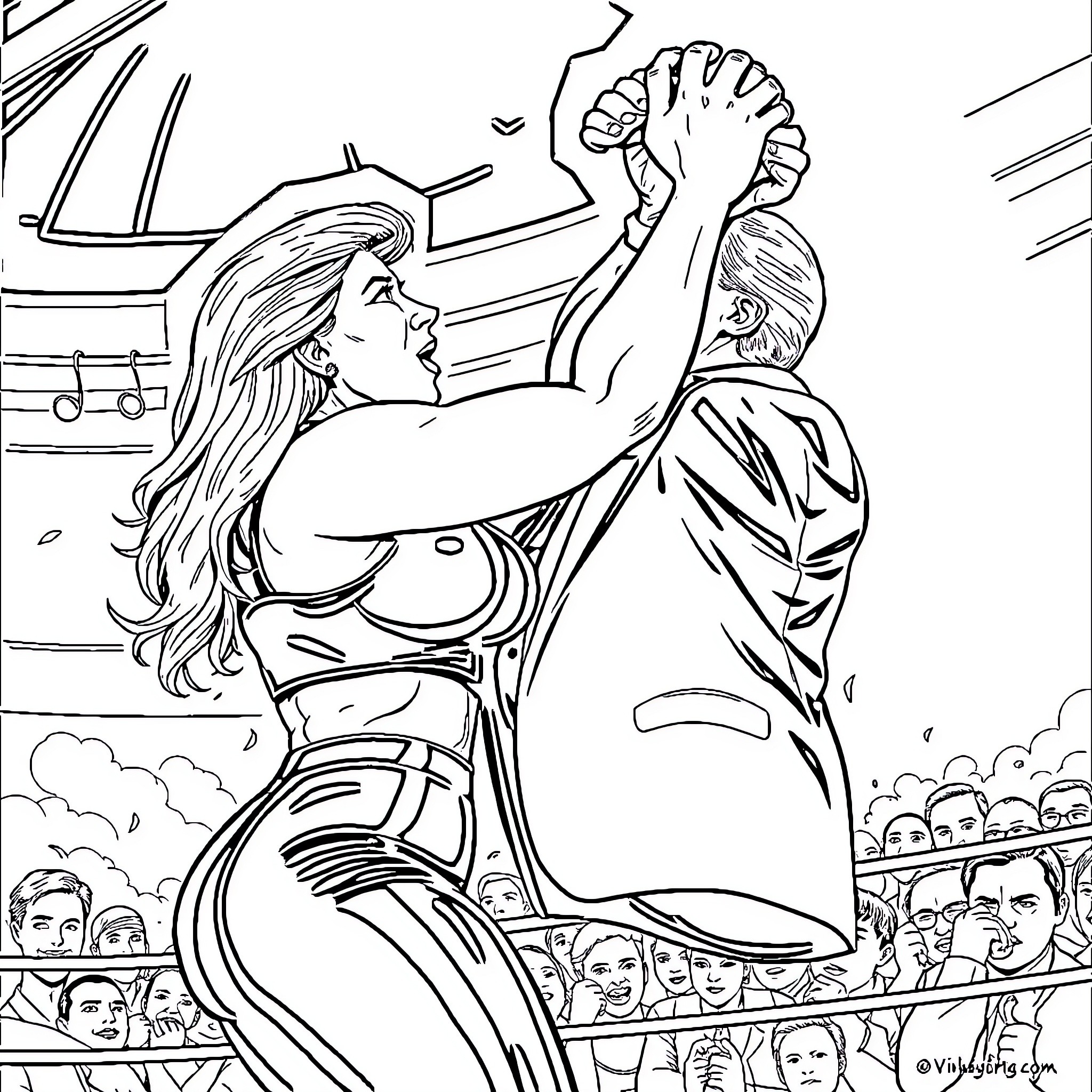 Best Rhea Ripley Coloring Pages (Free Printable PDF)