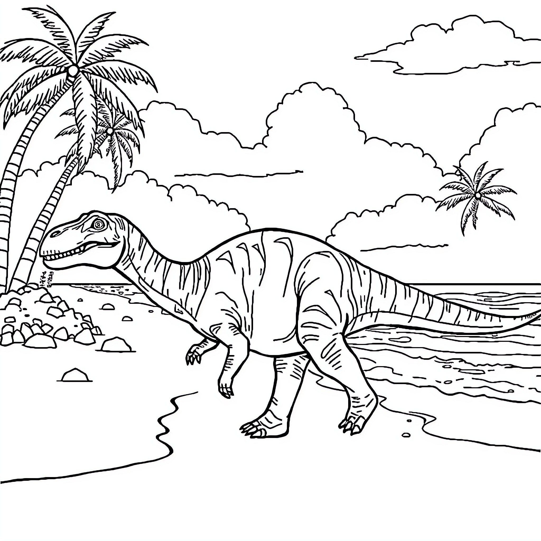 Best Edmontosaurus Coloring Pages (Free Printable PDF)