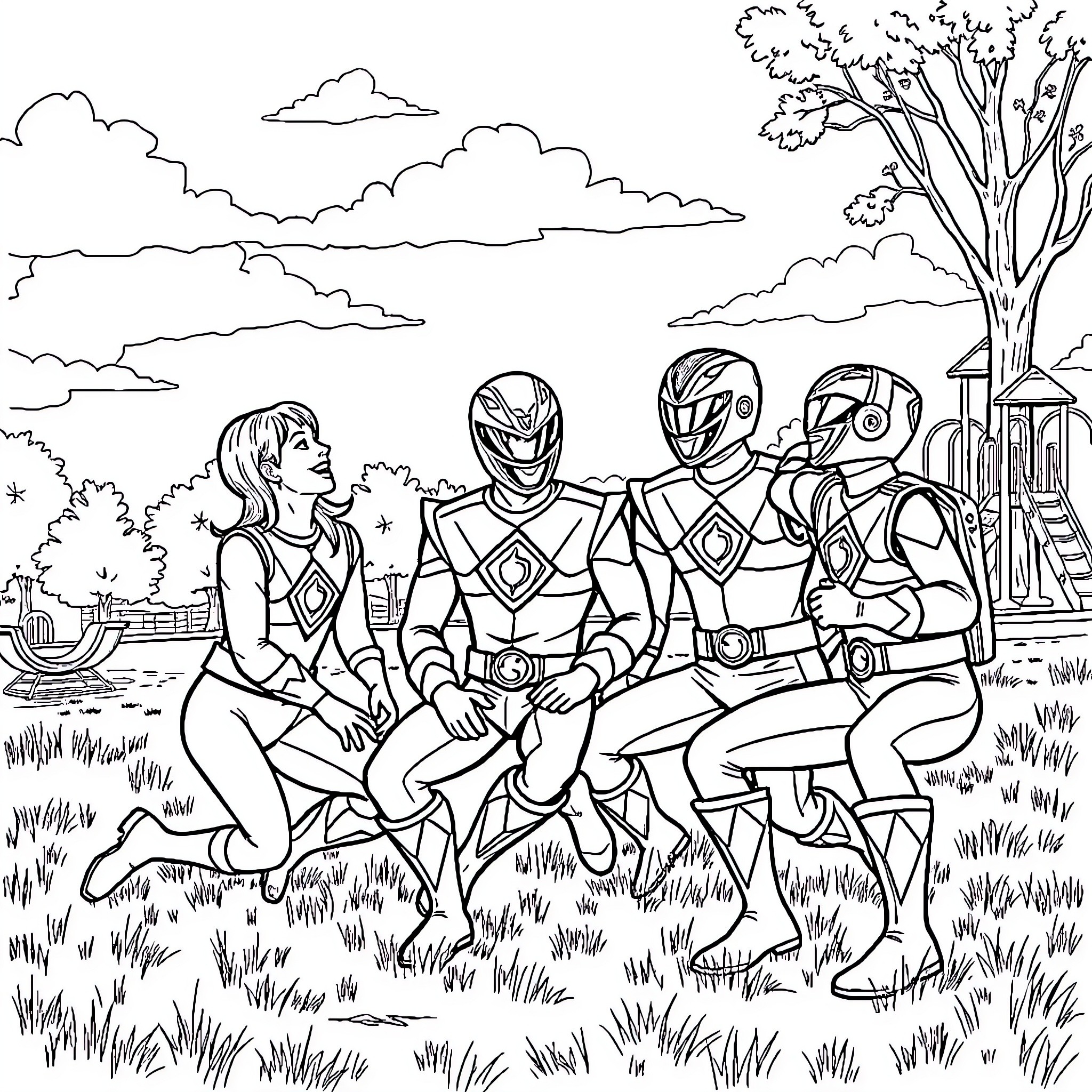 Best Power Ranger Coloring Pages (Free Printable PDF)