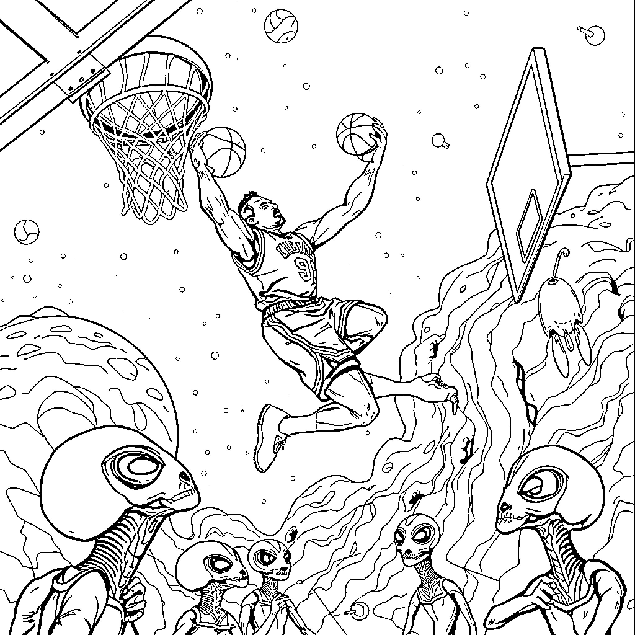Best Shaq Coloring Pages (Free Printable PDF)