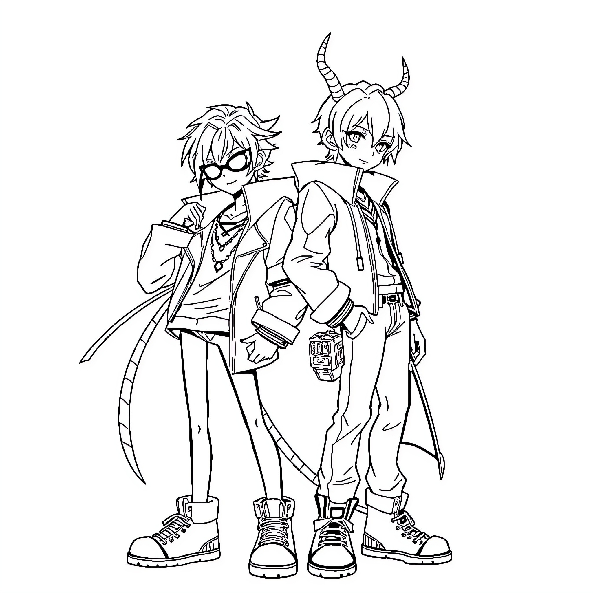 Best Hundrix Coloring Pages (Free Printable PDF)