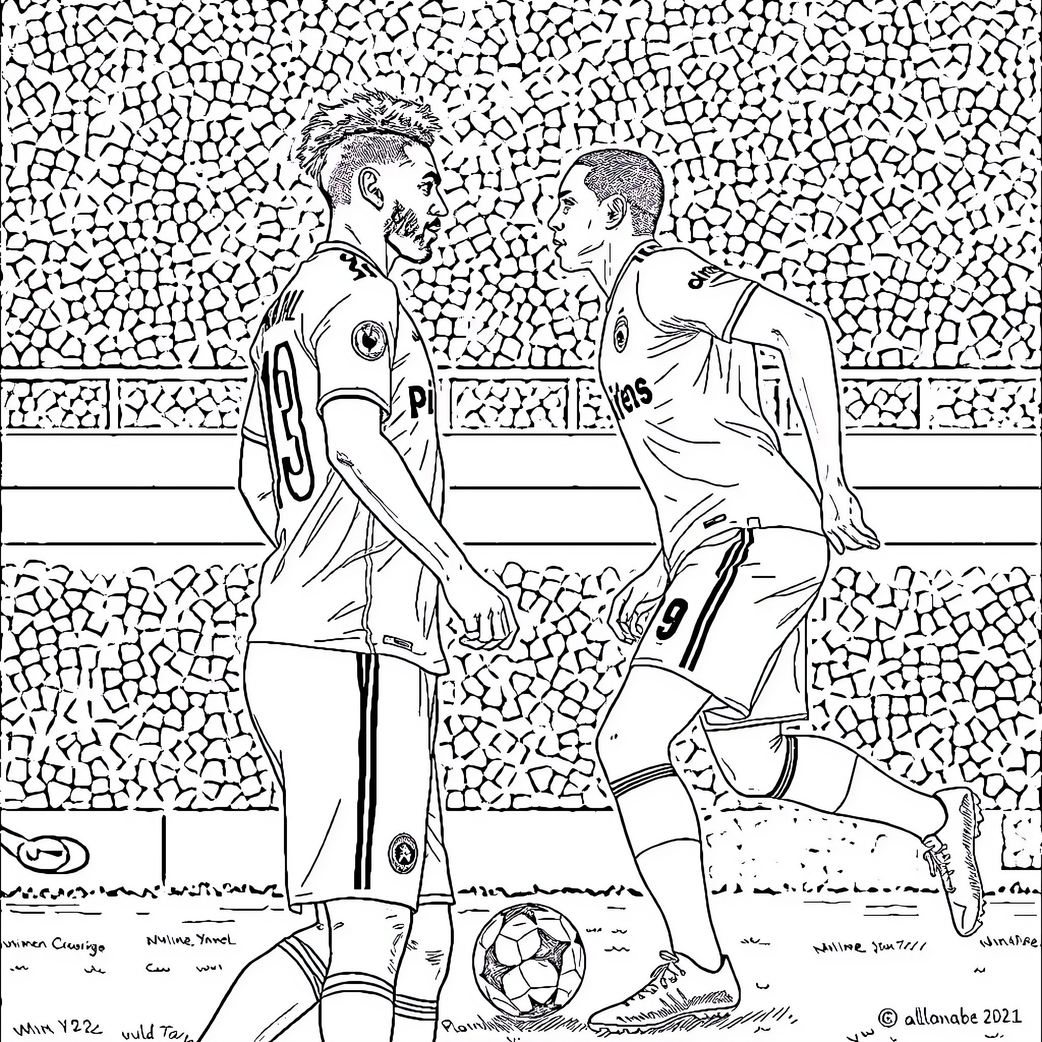 Best Lamine Yamal Coloring Pages (Free Printable PDF)