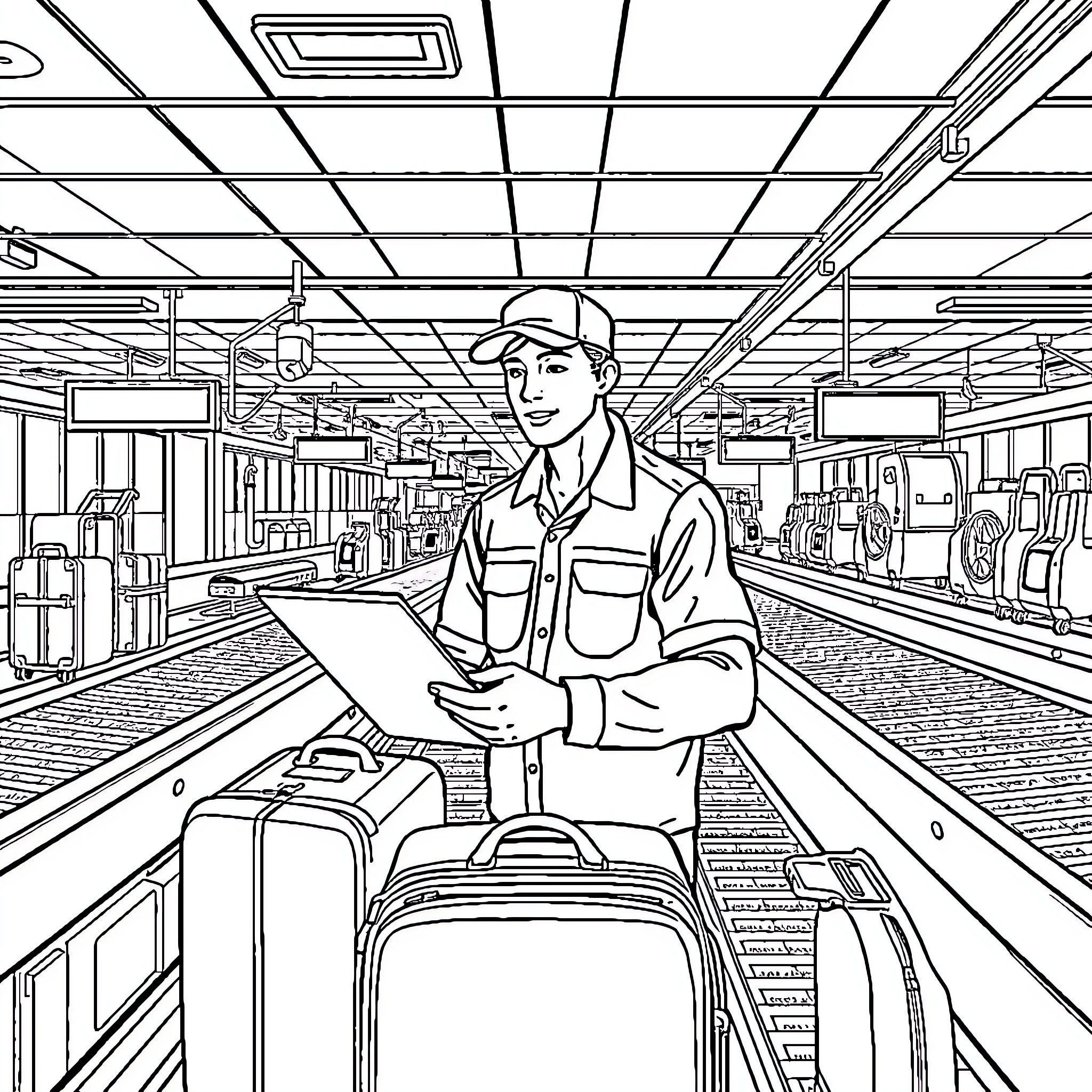 Best Technician Coloring Pages (Free Printable PDF)