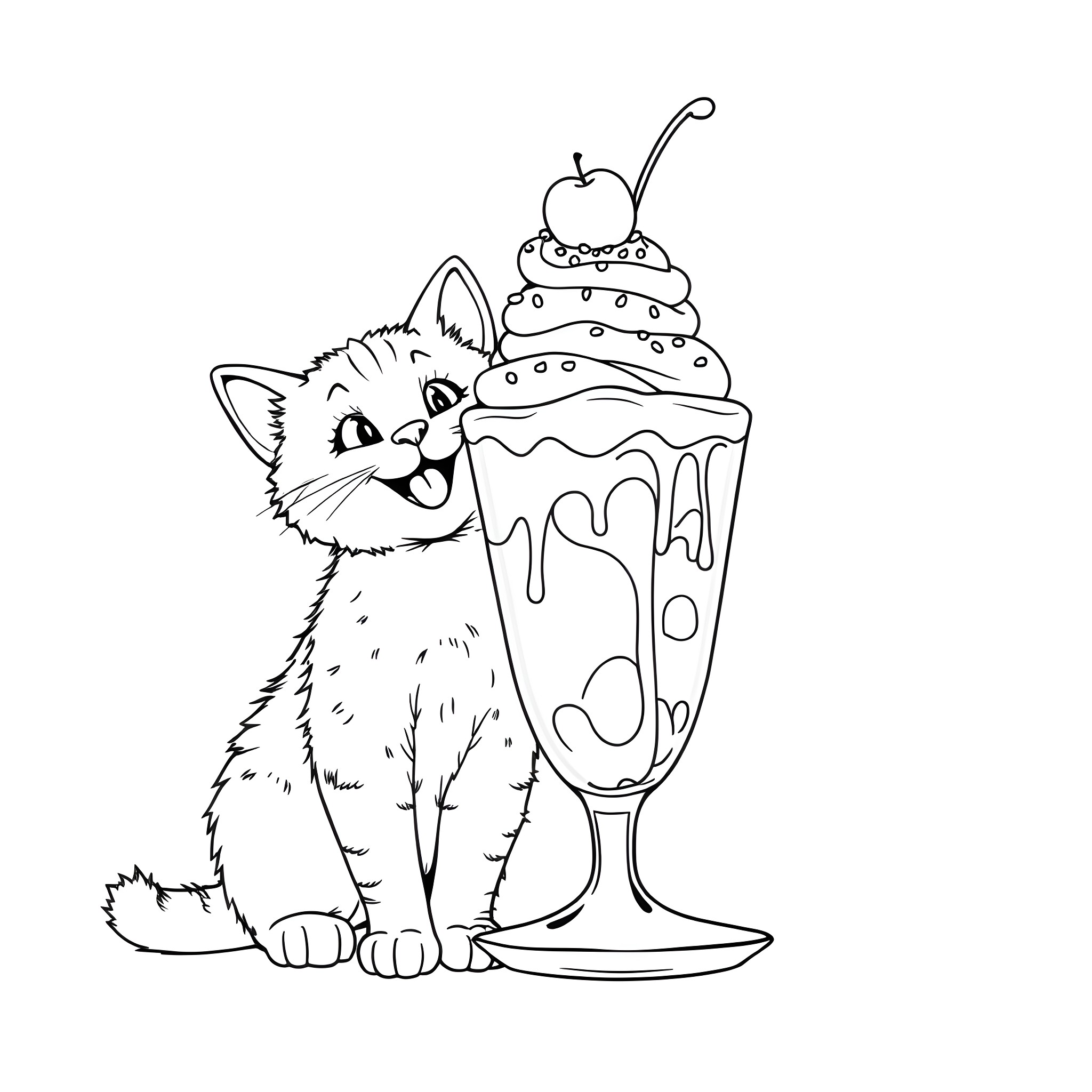 Best Cat Coloring Pages (Free Printable PDF)