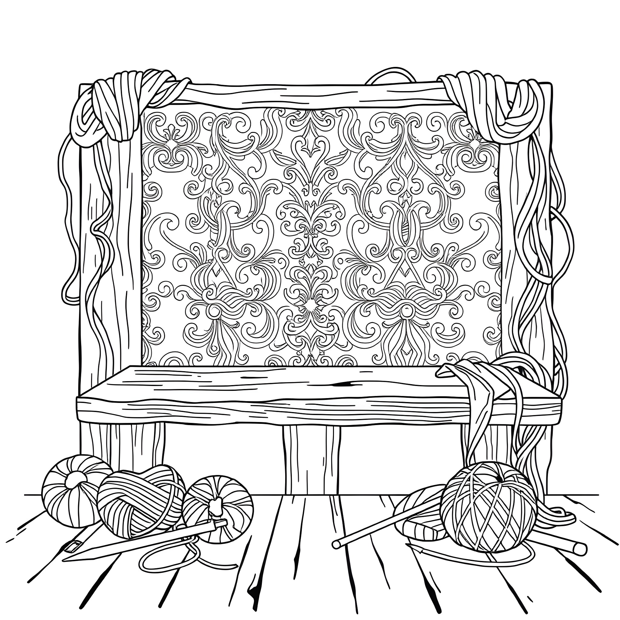 1 Best Knitting Coloring Pages (Free Printable PDFs)