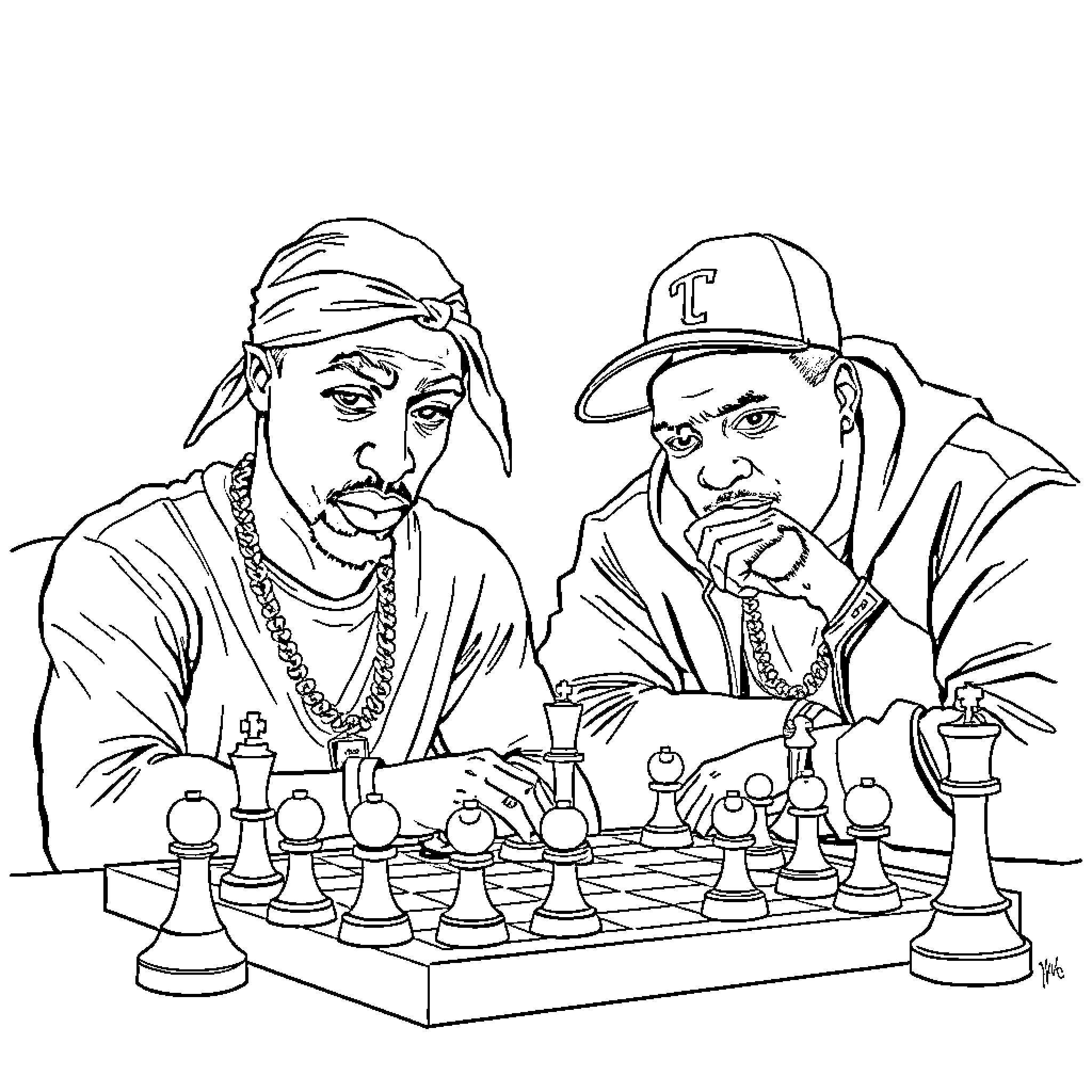 Best Tupac Coloring Pages (Free Printable PDF)