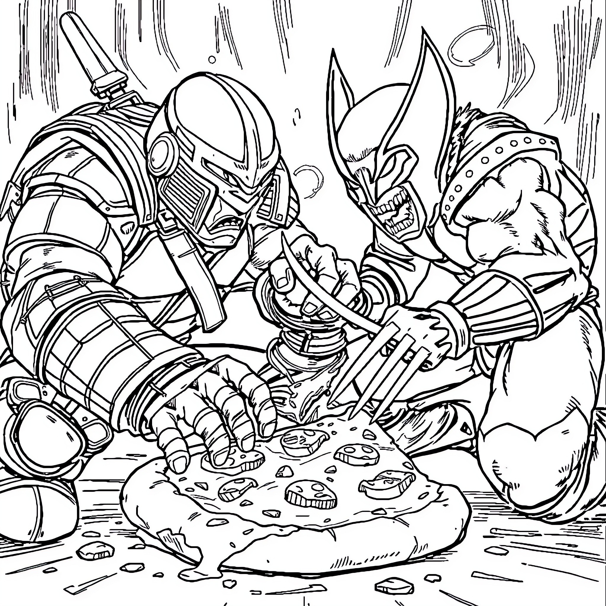 Best Shredder Coloring Pages (Free Printable PDF)