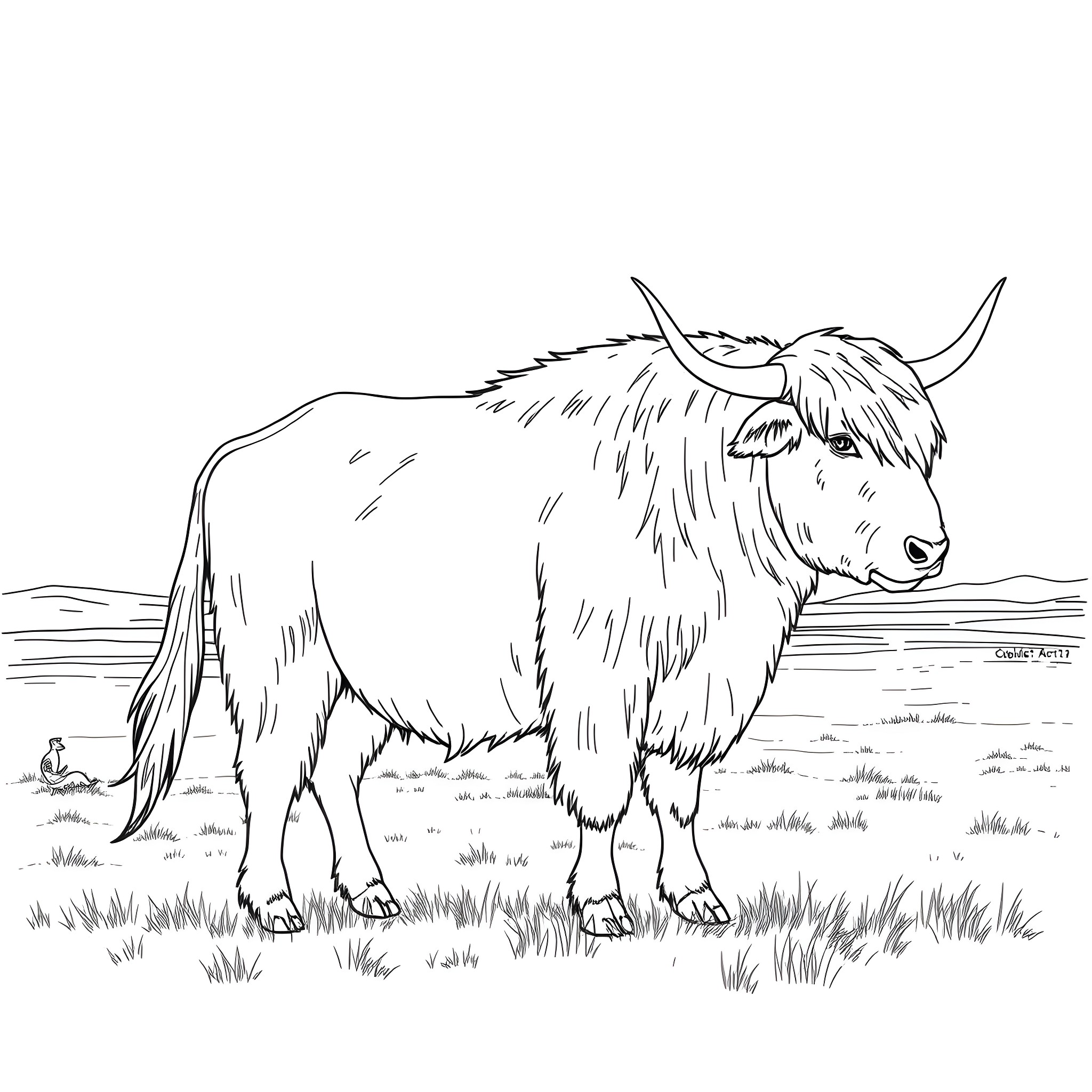 Best Yak Coloring Pages (Free Printable PDF)