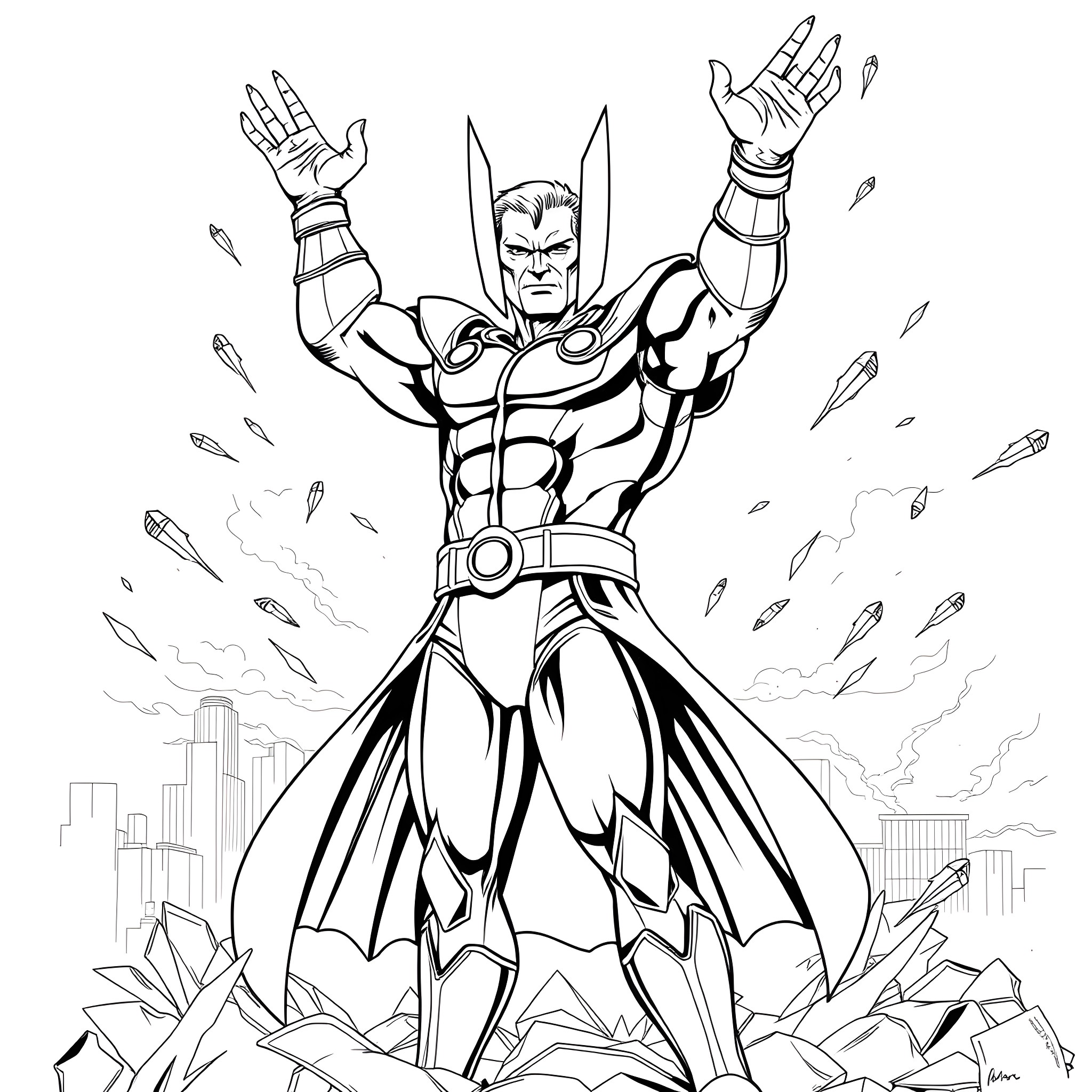 15 Best Magneto Coloring Pages (Free Printable PDFs)
