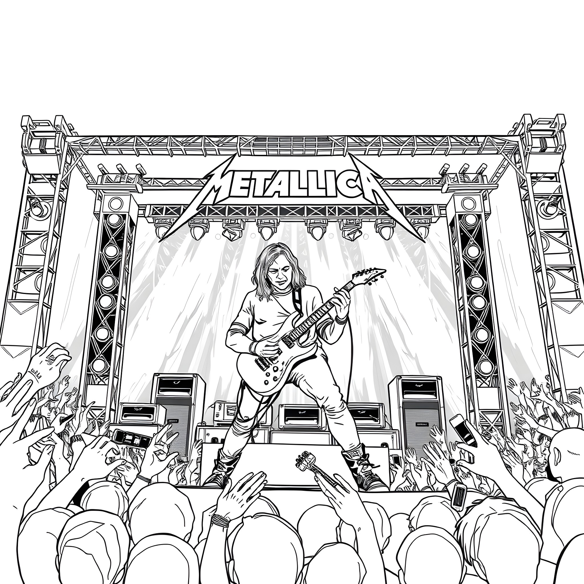Best Metallica Coloring Pages (Free Printable PDF)
