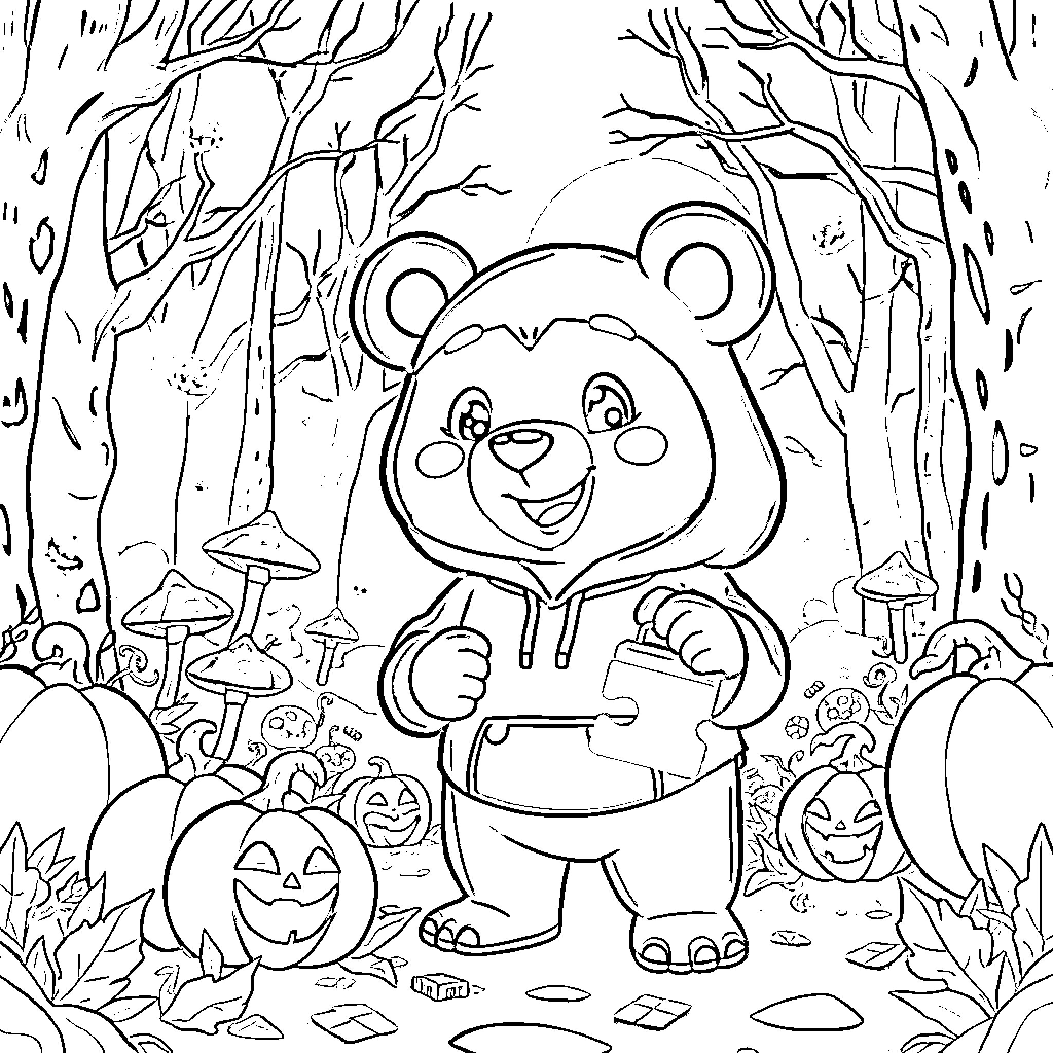 Best Bear Coloring Pages (Free Printable PDF)