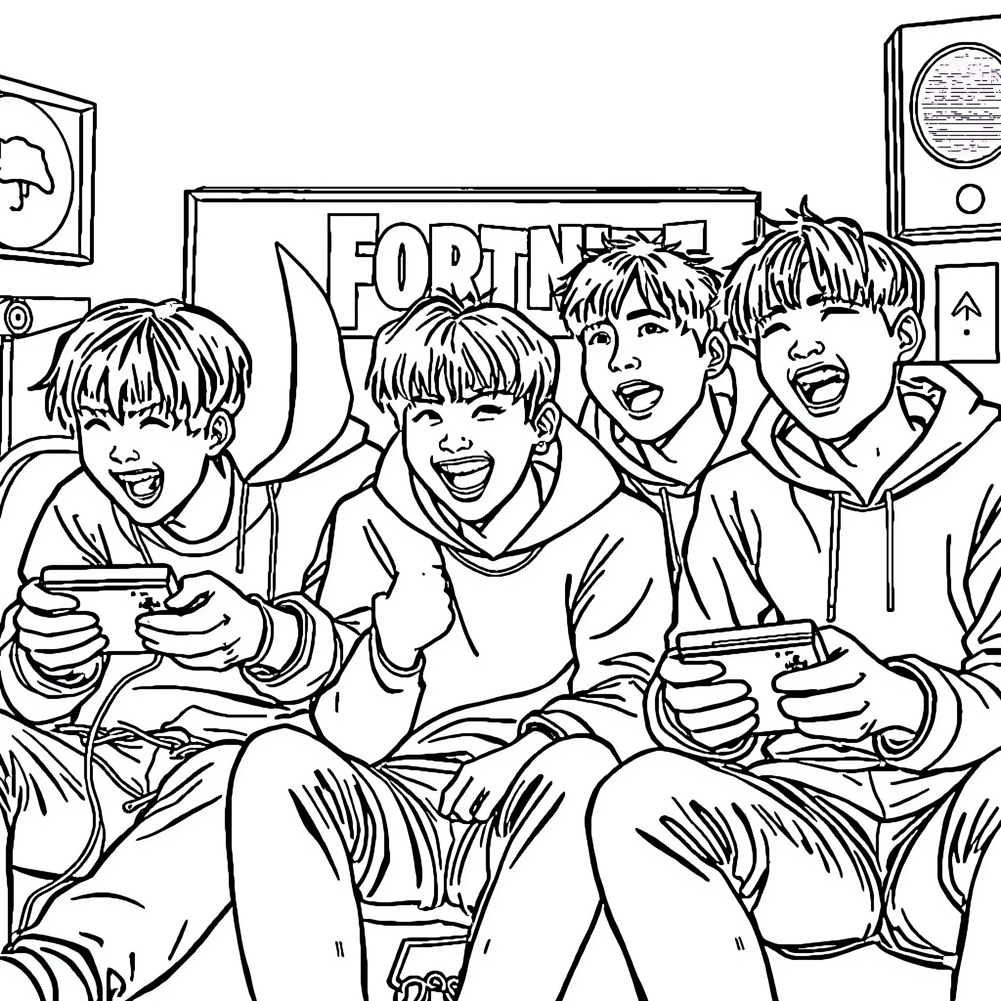 56 Best BTS Coloring Pages (Free Printable PDFs)