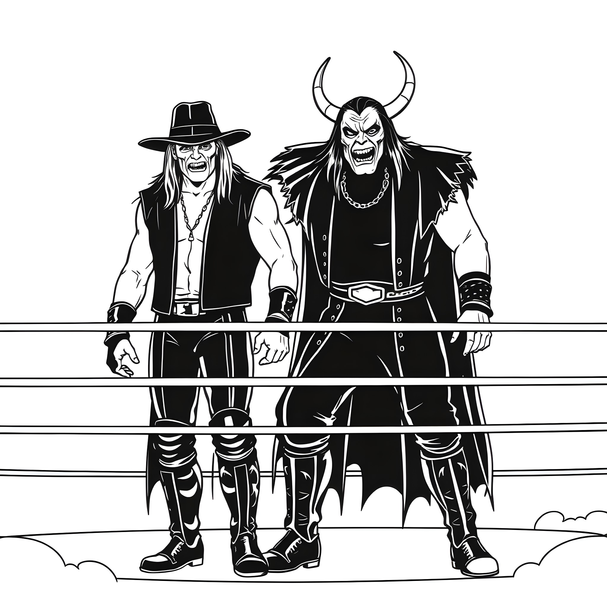 2 Best Undertaker Coloring Pages (Free Printable PDFs)