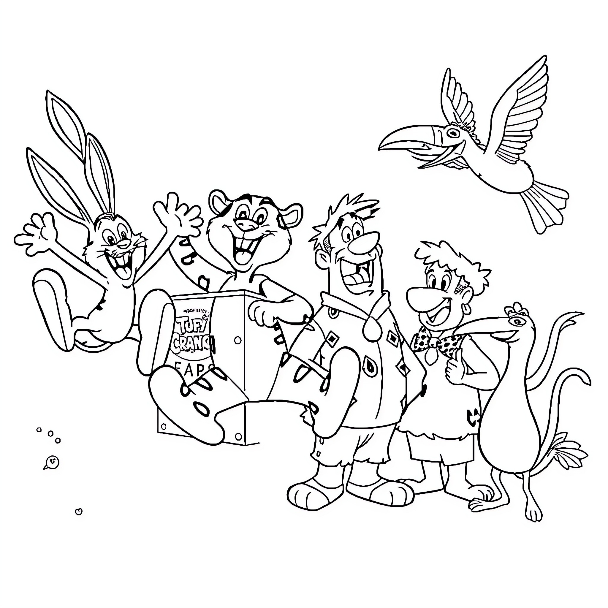 Best Cereal Mascots Coloring Pages (Free Printable PDF)