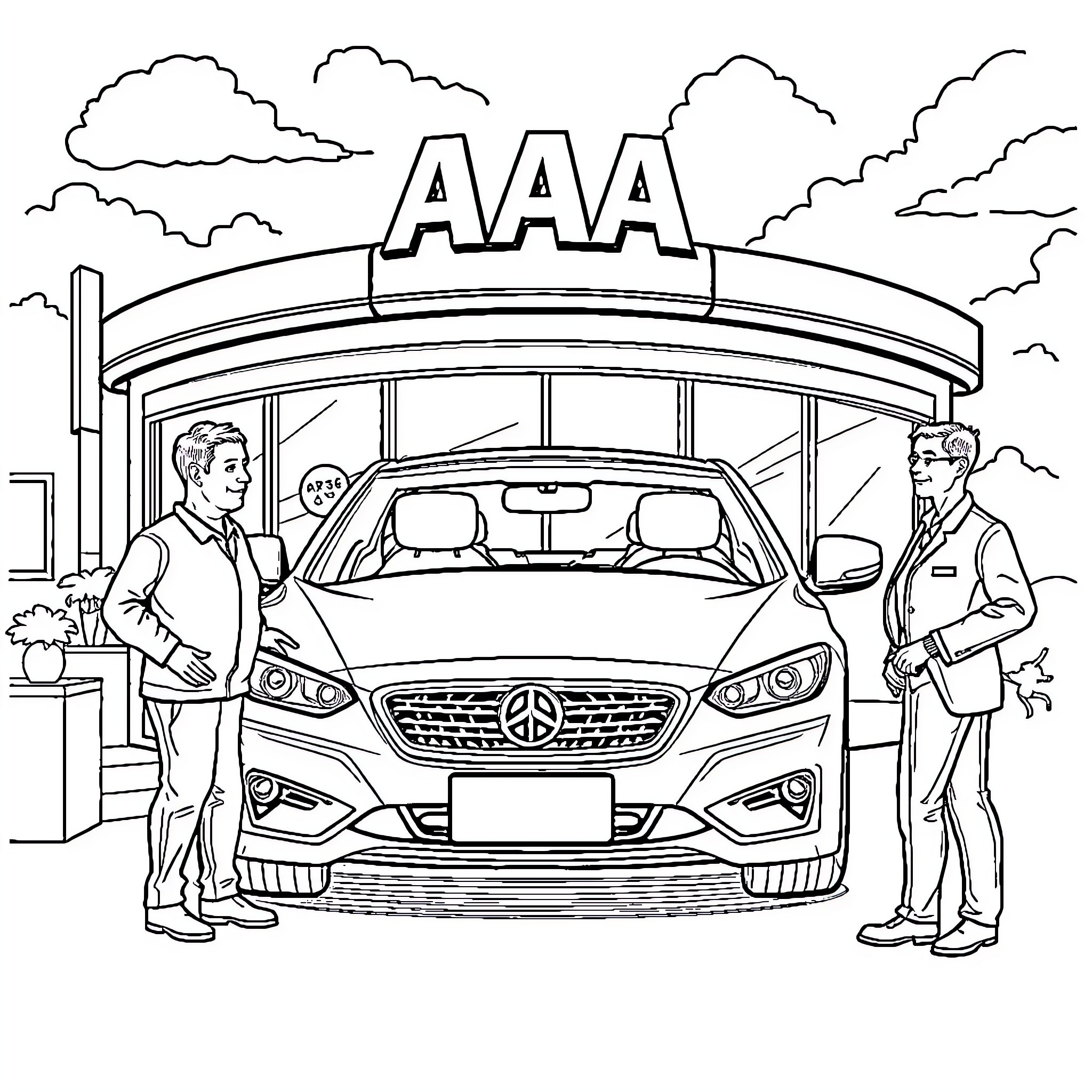 1 Best Auto Insurance Coloring Pages (Free Printable PDFs)