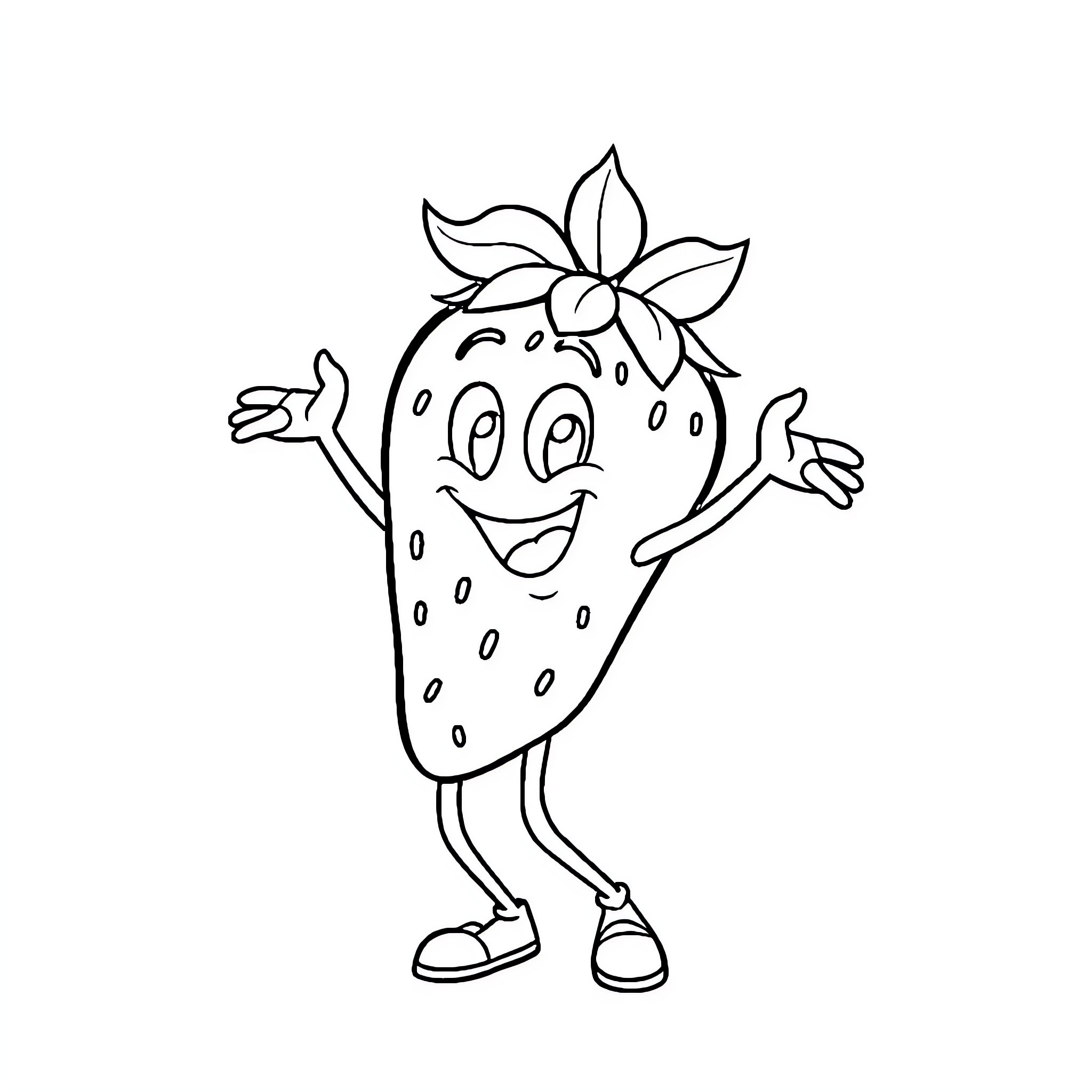 Best Strawberry Coloring Pages (Free Printable PDF)