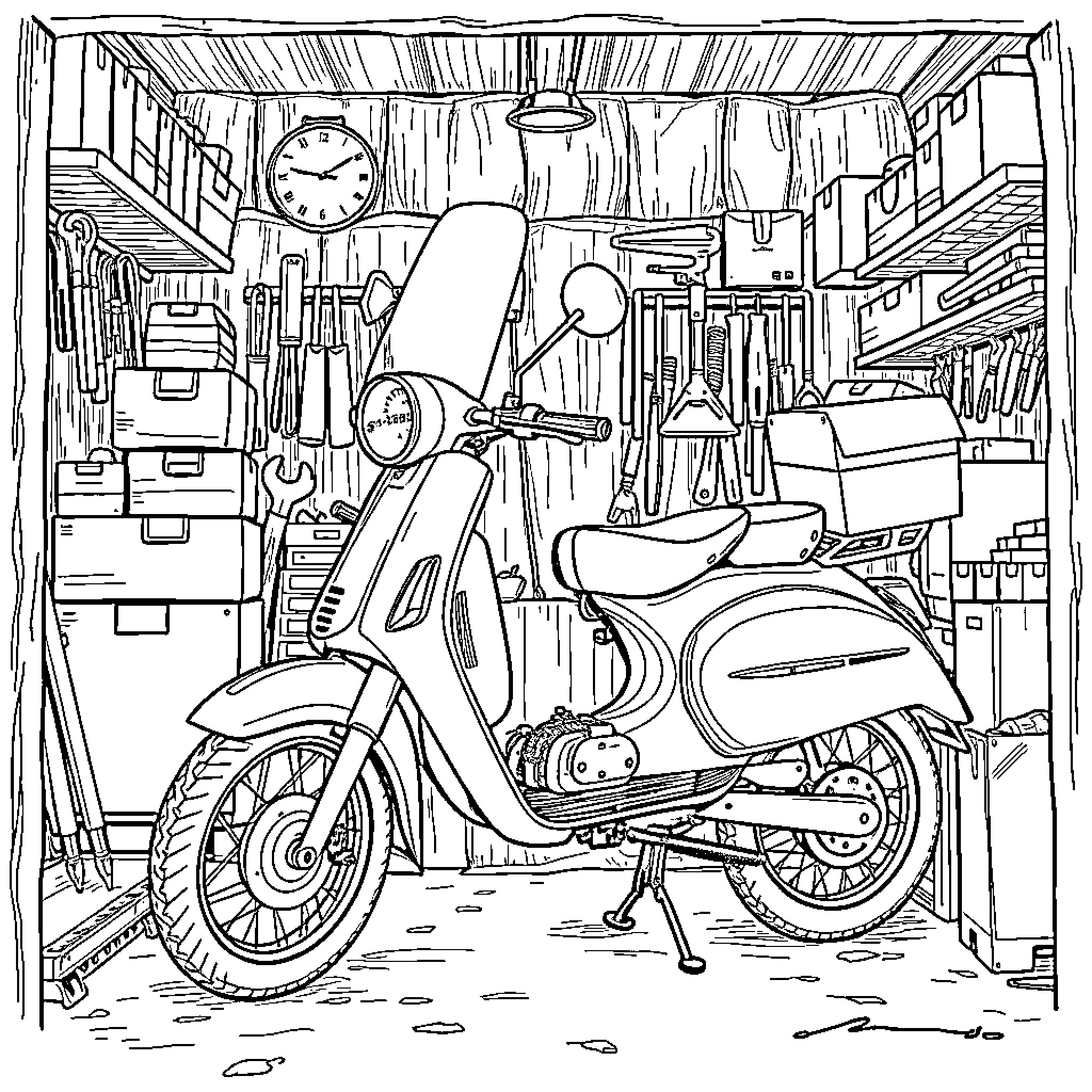 Best Simson Schwalbe Coloring Pages (Free Printable PDF)