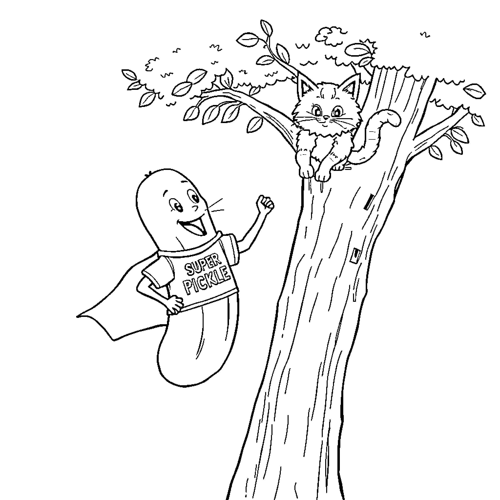 Best Pickle Coloring Pages (Free Printable PDF)