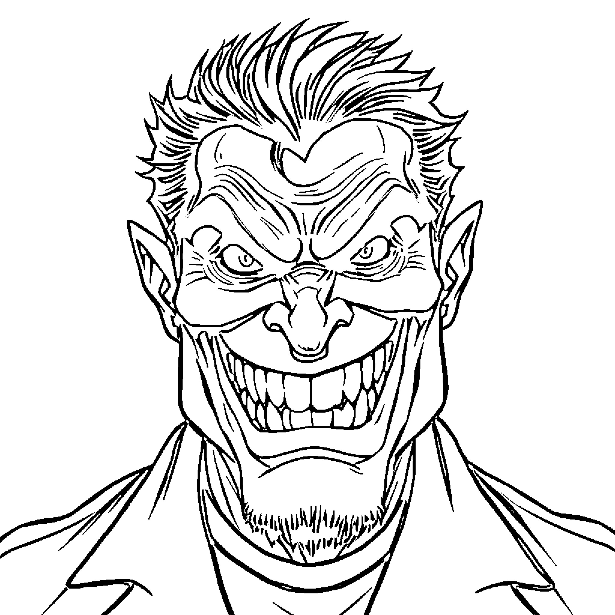 Best Bad Guy Coloring Pages (Free Printable PDF)