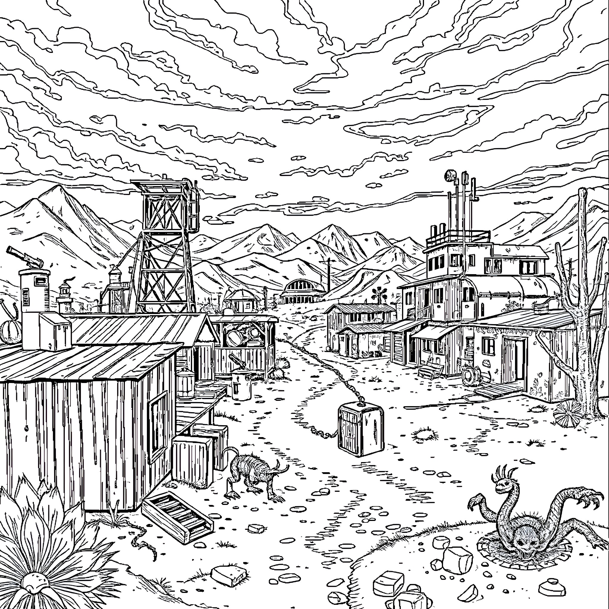 Best Fallout Coloring Pages (Free Printable PDF)