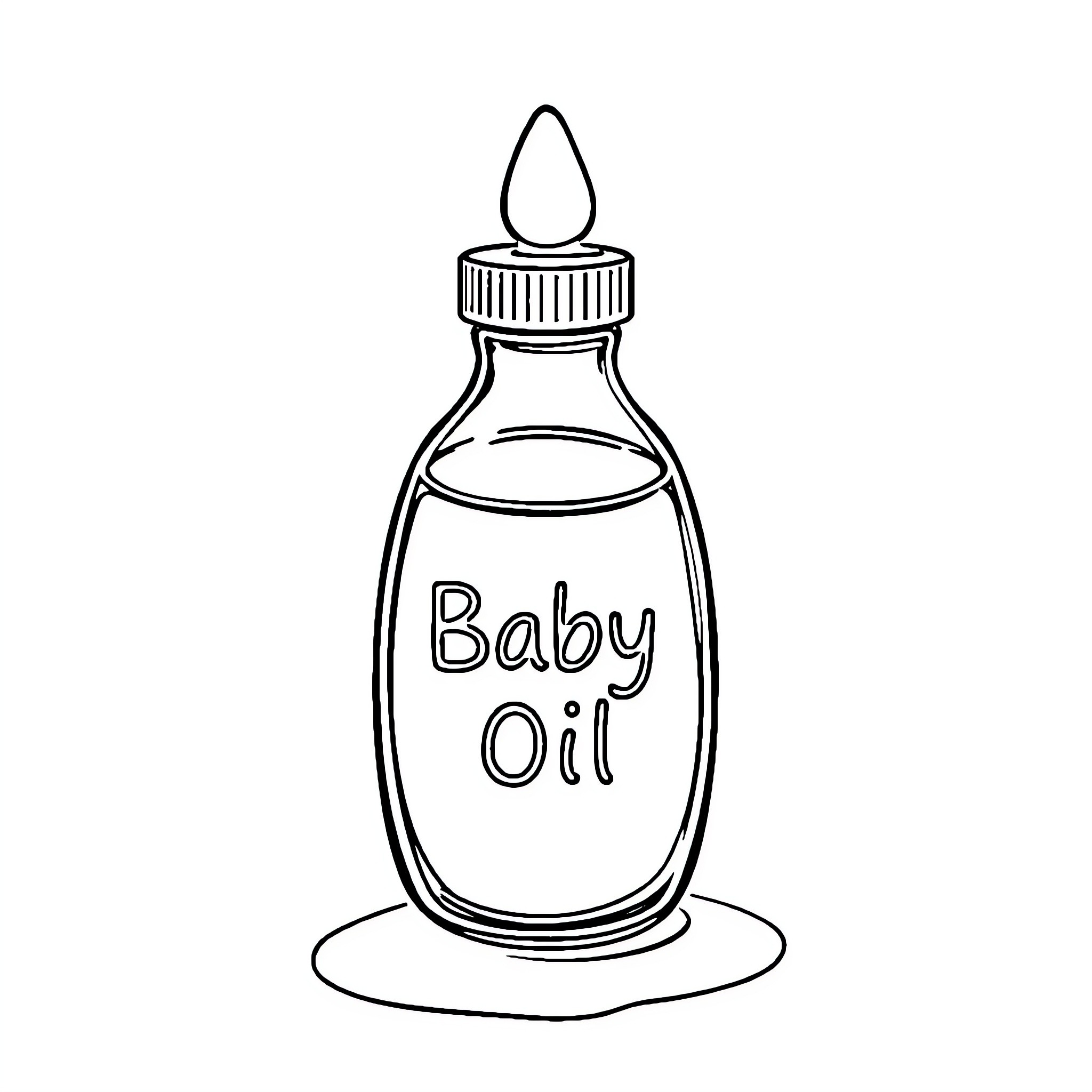 Best Baby Oil Coloring Pages (Free Printable PDF)
