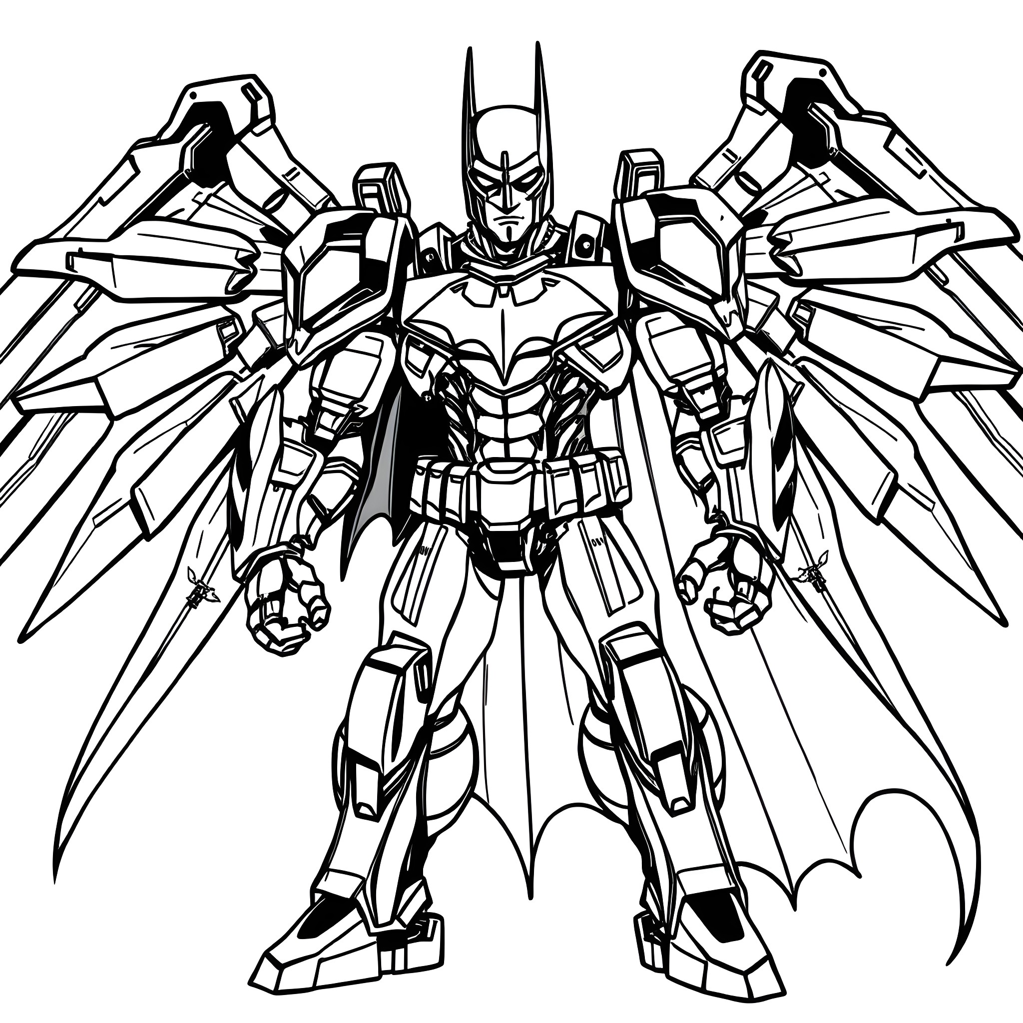 4 Best Mecha Coloring Pages (Free Printable PDFs)