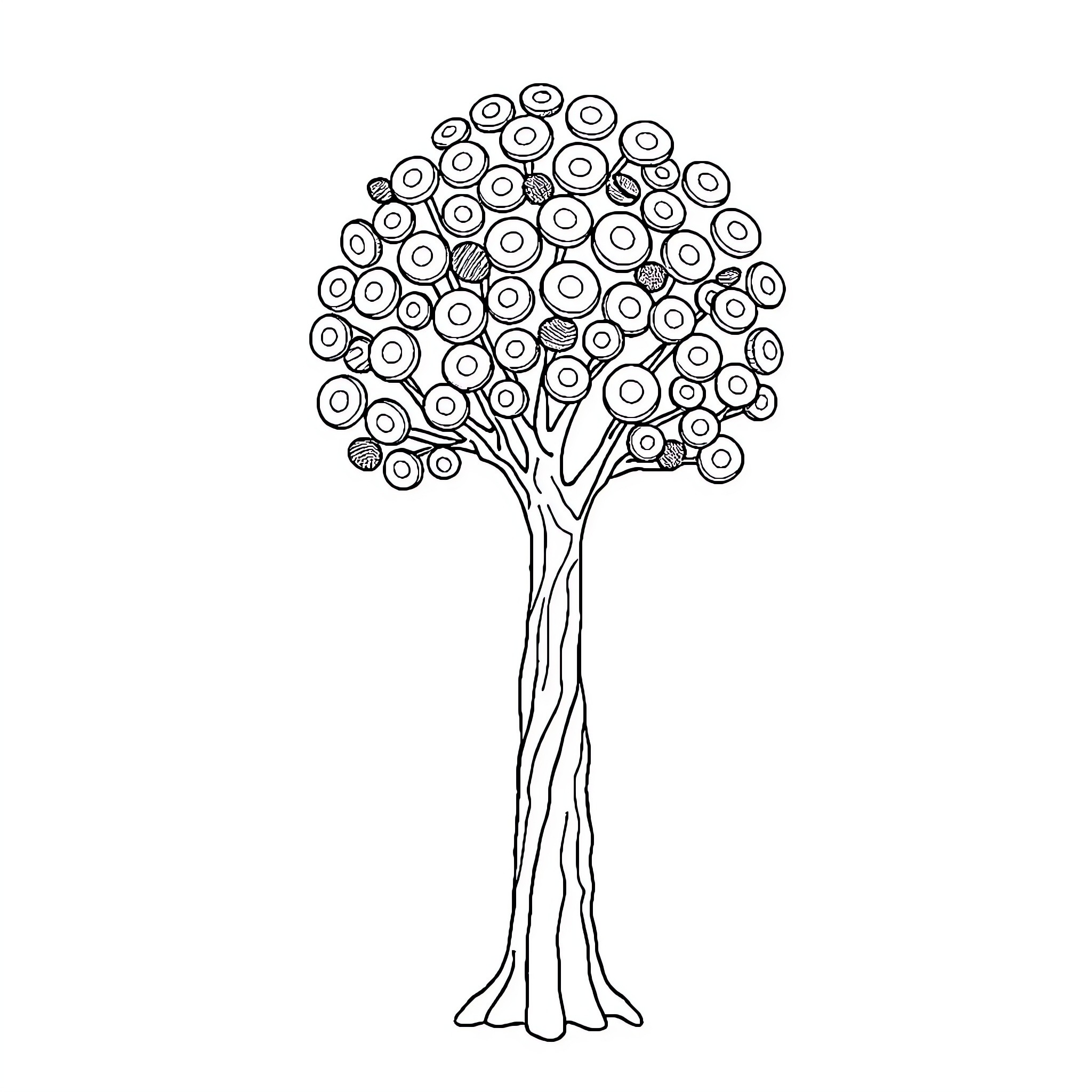 Best Rainbow Tree Coloring Pages (Free Printable PDF)