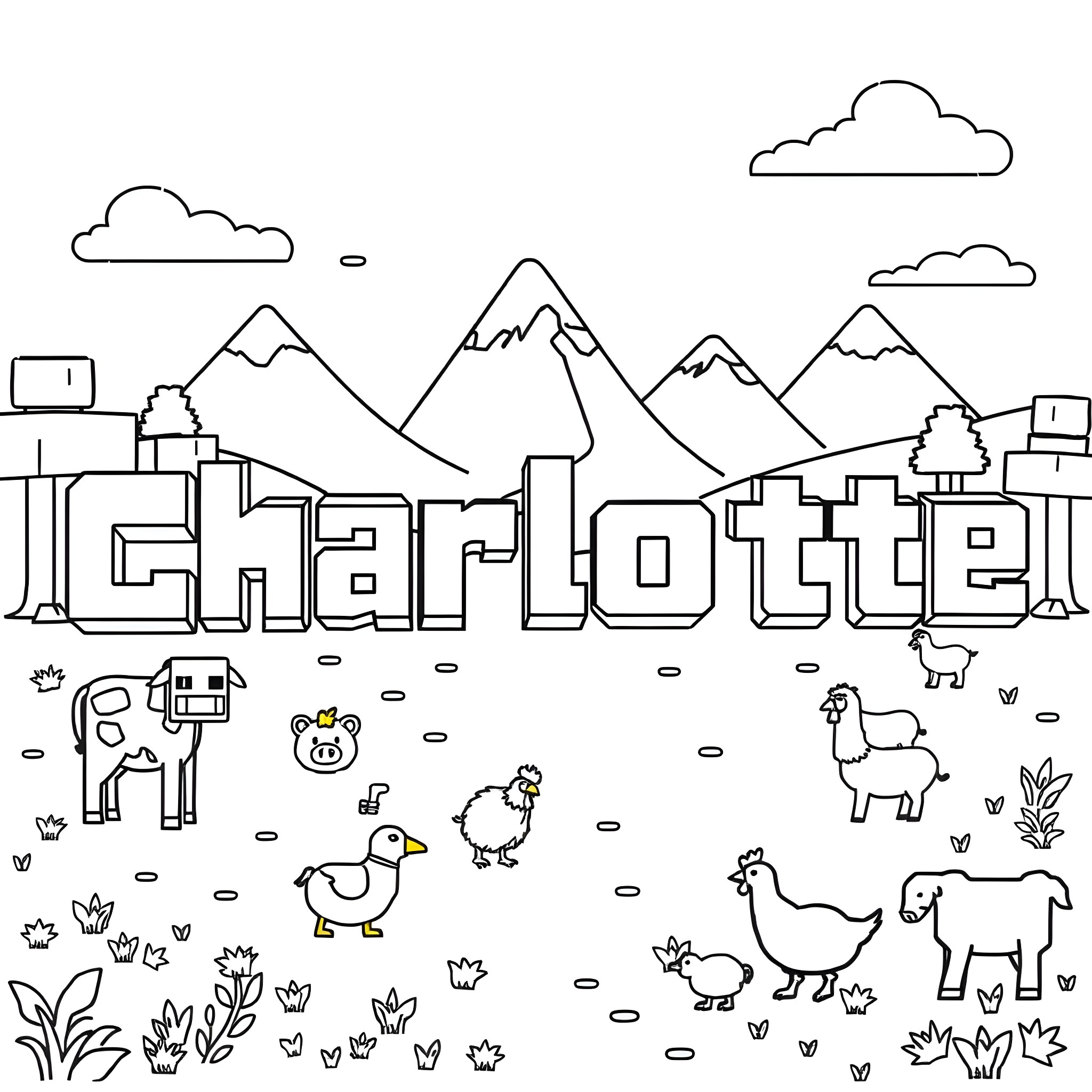 13 Best Charlotte Coloring Pages (Free Printable PDFs)