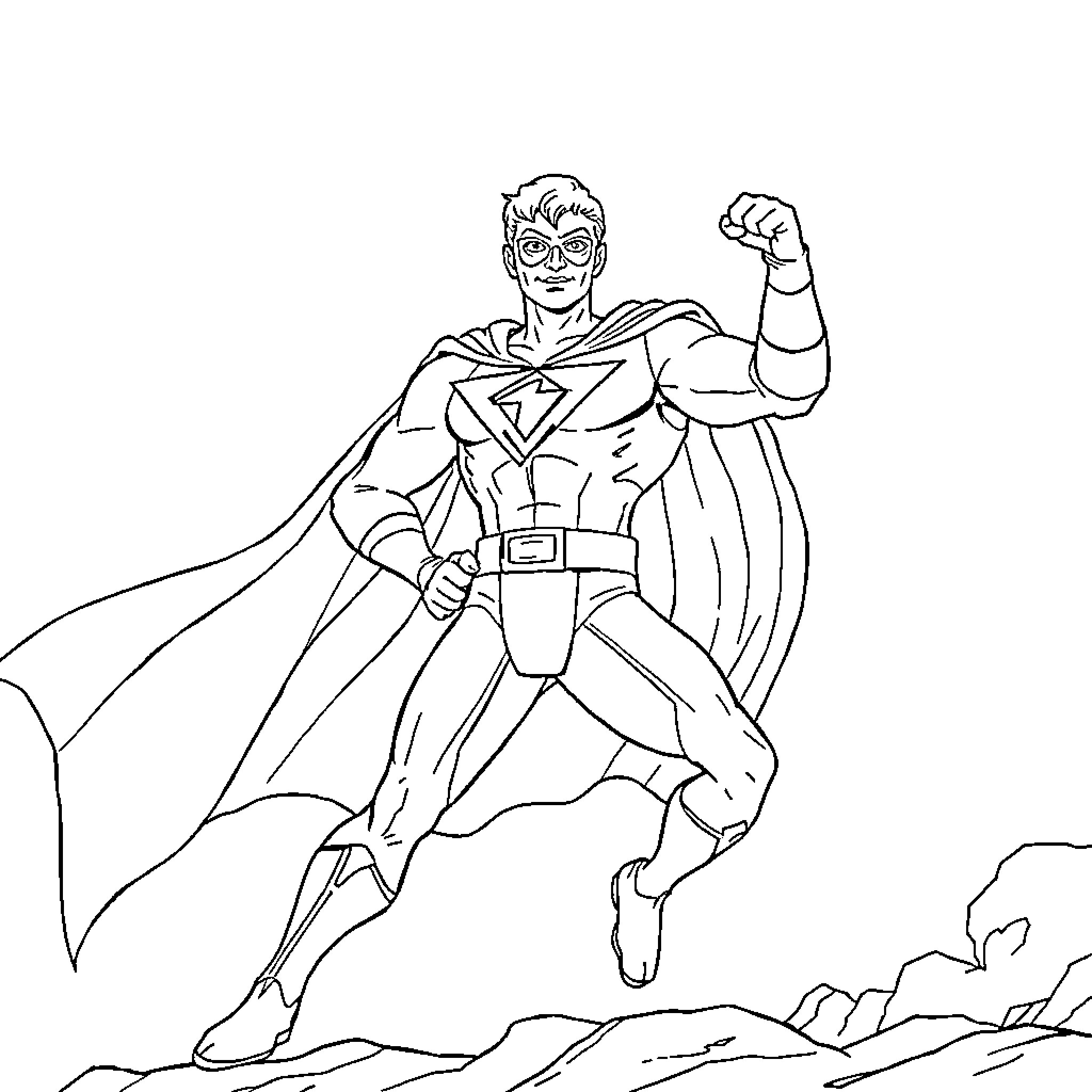 Best Shaktimaan Coloring Pages (Free Printable PDF)