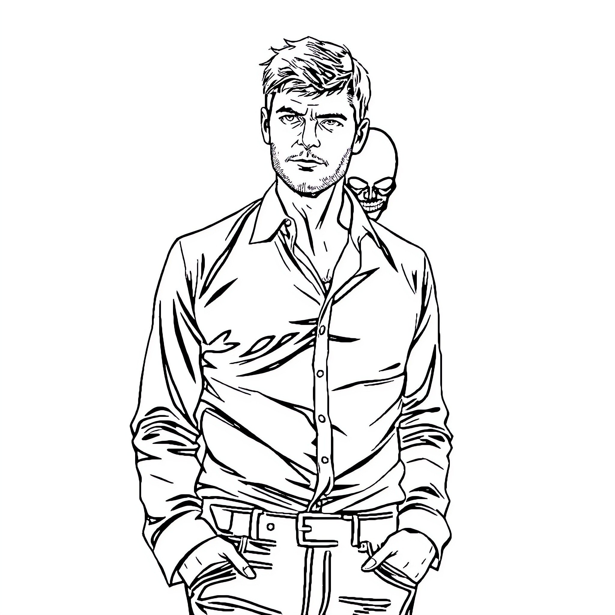 Best Dexter Morgan Coloring Pages (Free Printable PDF)