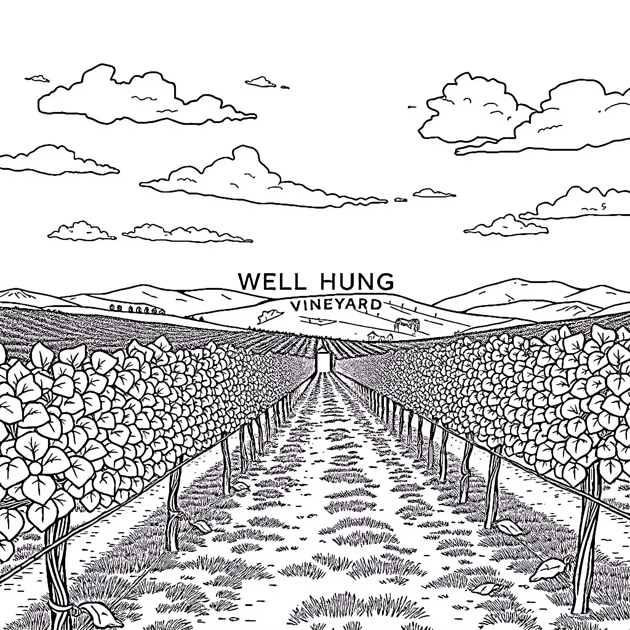 3 Best Vineyard Coloring Pages (Free Printable PDFs)