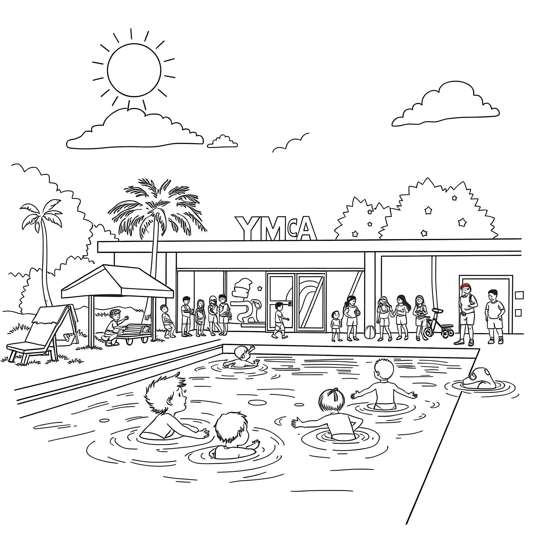 13 Best YMCA Coloring Pages (Free Printable PDFs)