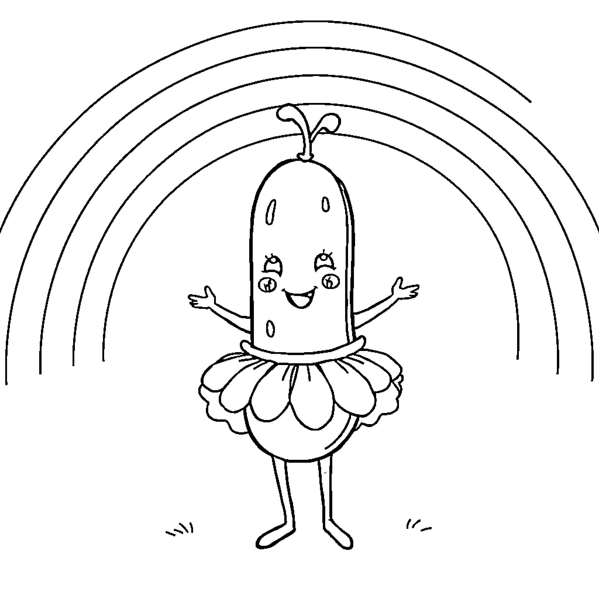 Best Pickle Coloring Pages (Free Printable PDF)