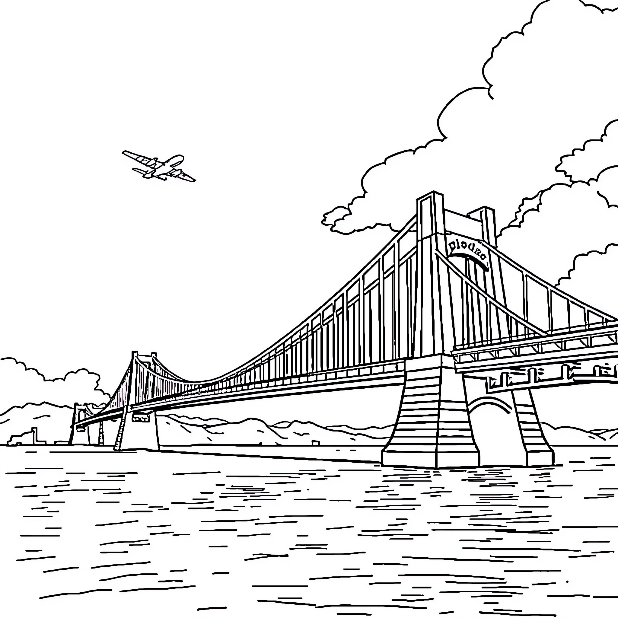 Best Bridge Coloring Pages (Free Printable PDF)