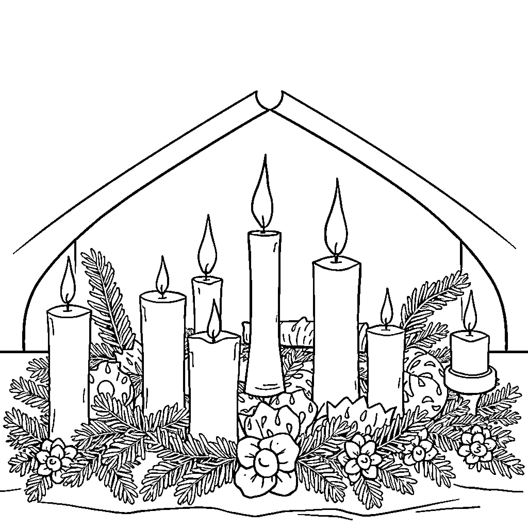 Best Yule Coloring Pages (Free Printable PDF)