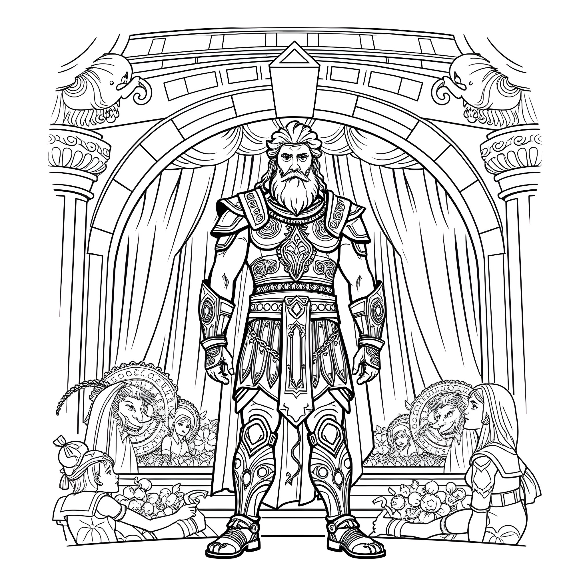 10 Best Odysseus Coloring Pages (Free Printable PDFs)