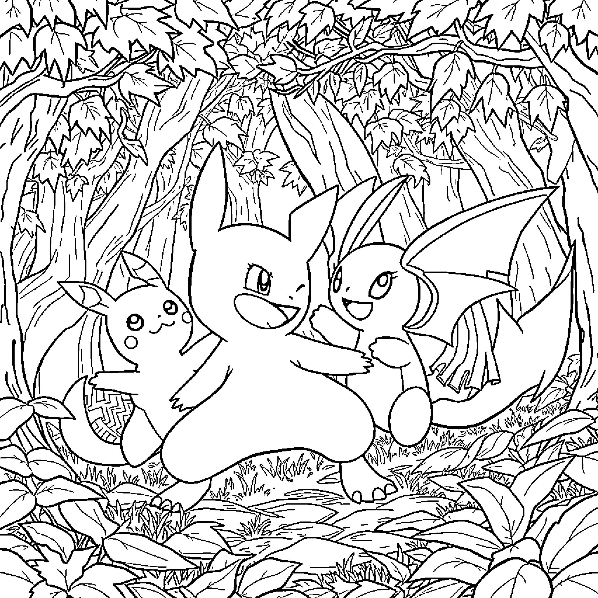 Best Pokémon Coloring Pages (Free Printable PDF)