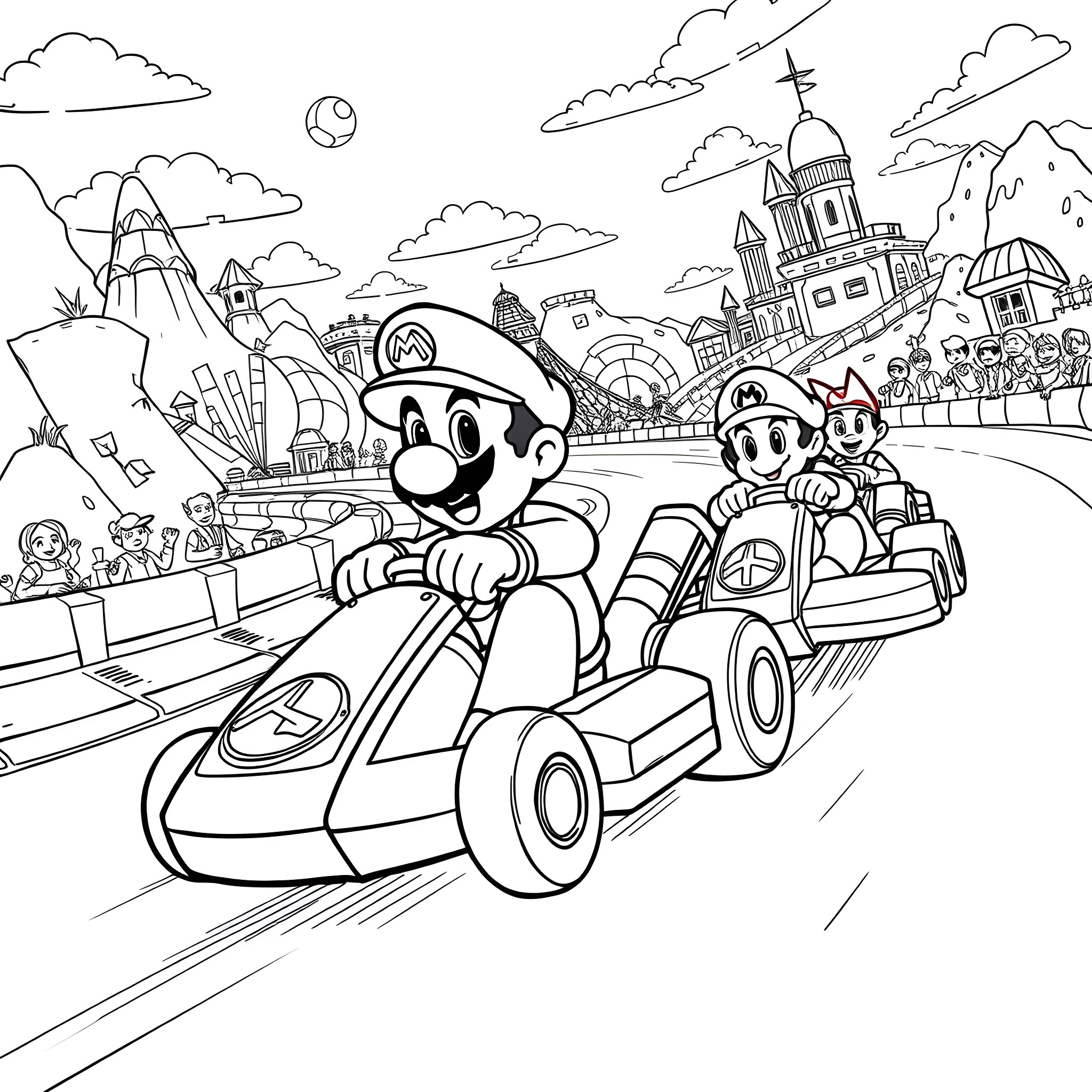 5 Best Mario Coloring Pages (Free Printable PDFs)