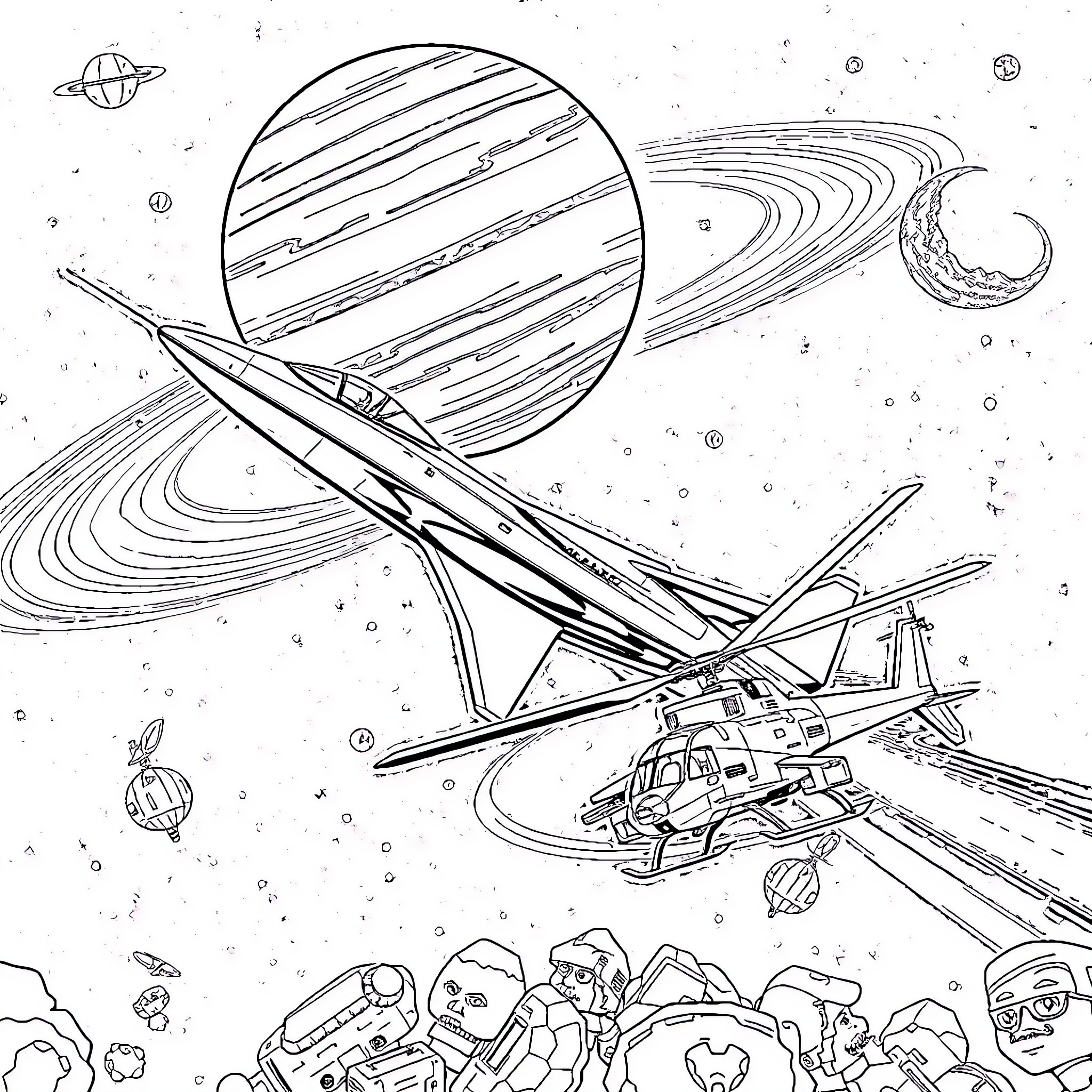 17 Best Jet Coloring Pages (Free Printable PDFs)