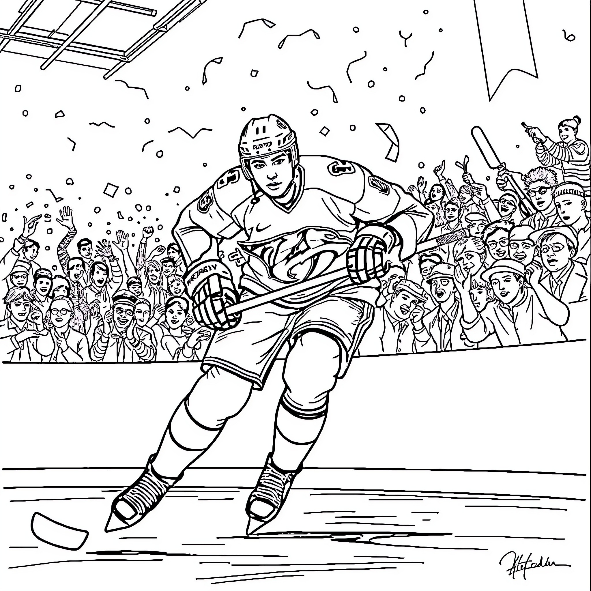 Best Kirill Kaprizov Coloring Pages (Free Printable PDF)