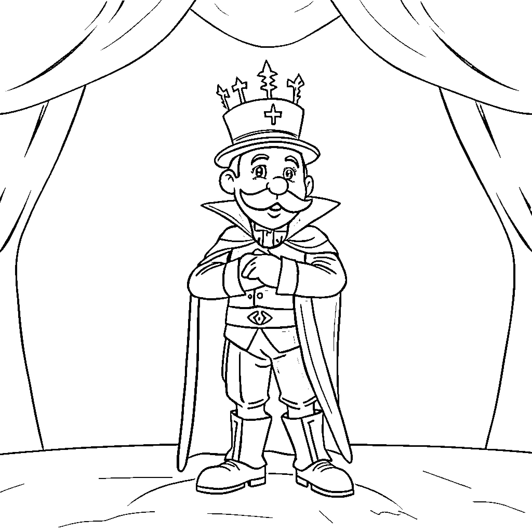 Best Monopoly Man Coloring Pages (Free Printable PDF)