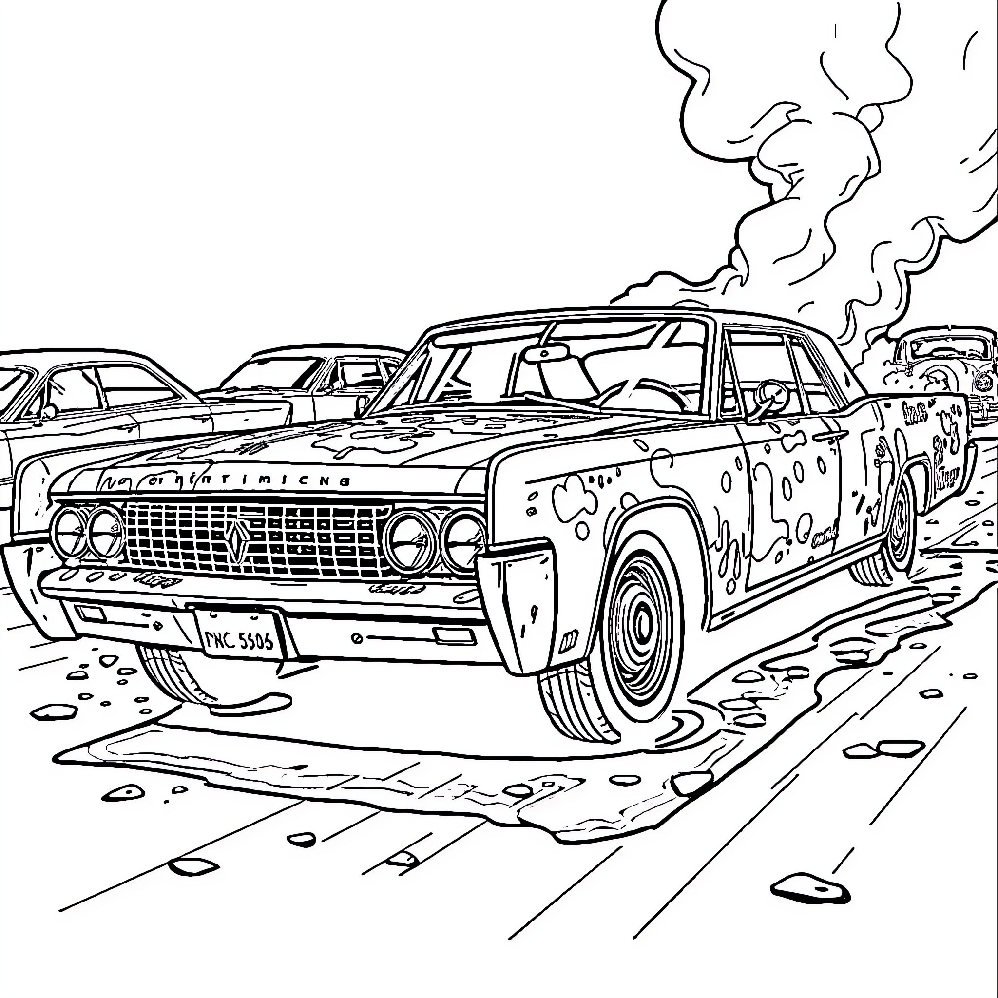 1239 Best Car Coloring Pages (Free Printable PDFs)