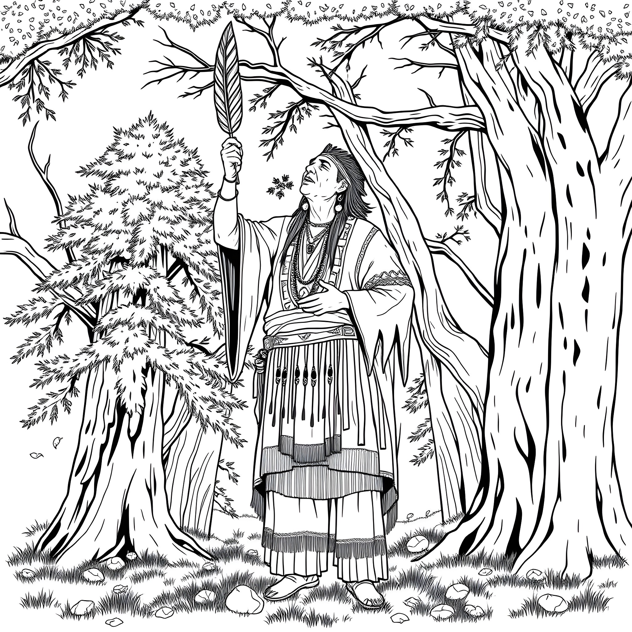 1 Best Cherokee Child Coloring Pages (Free Printable PDFs)
