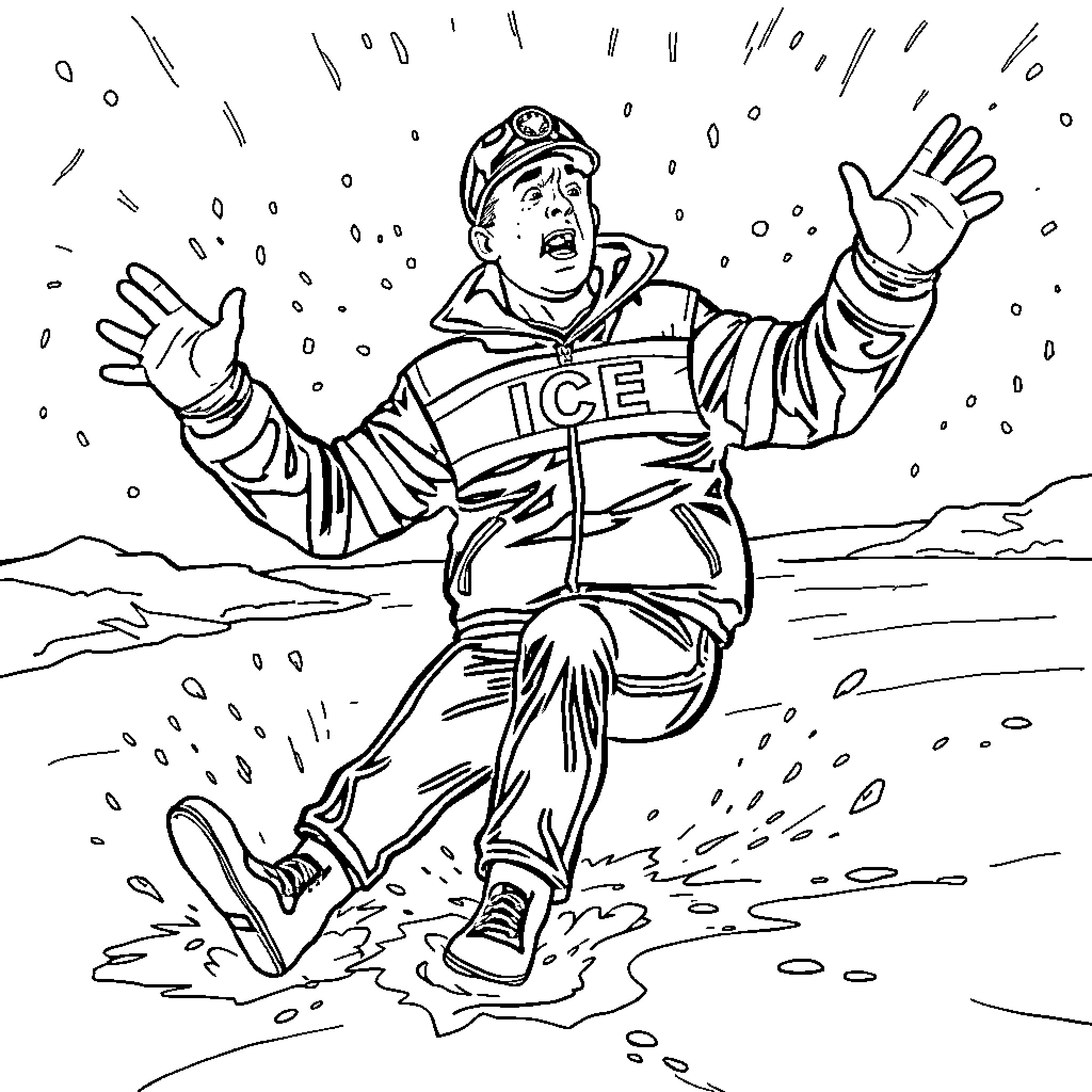 Best Ice Agent Coloring Pages (Free Printable PDF)