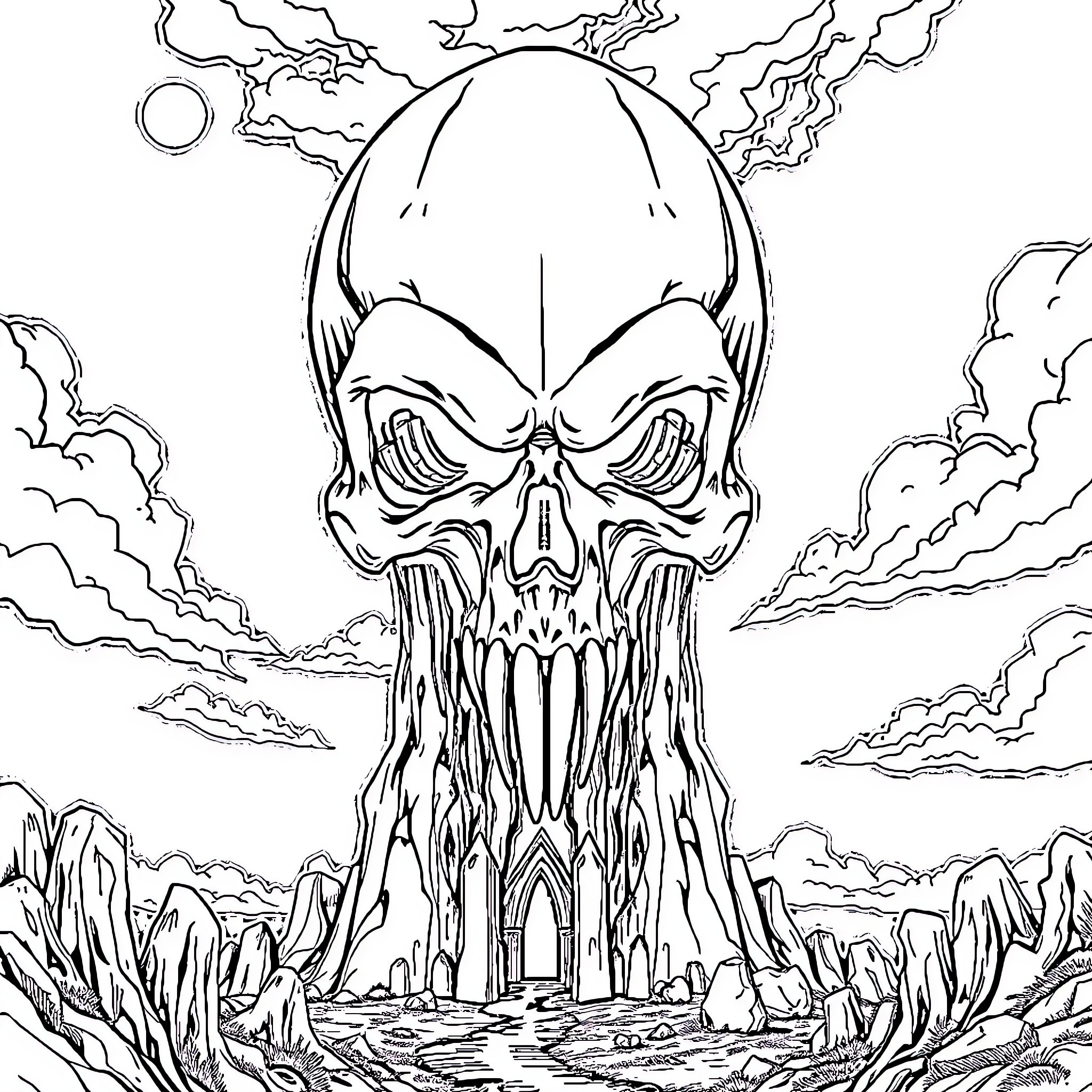 92 Best Skull Coloring Pages (Free Printable PDFs)