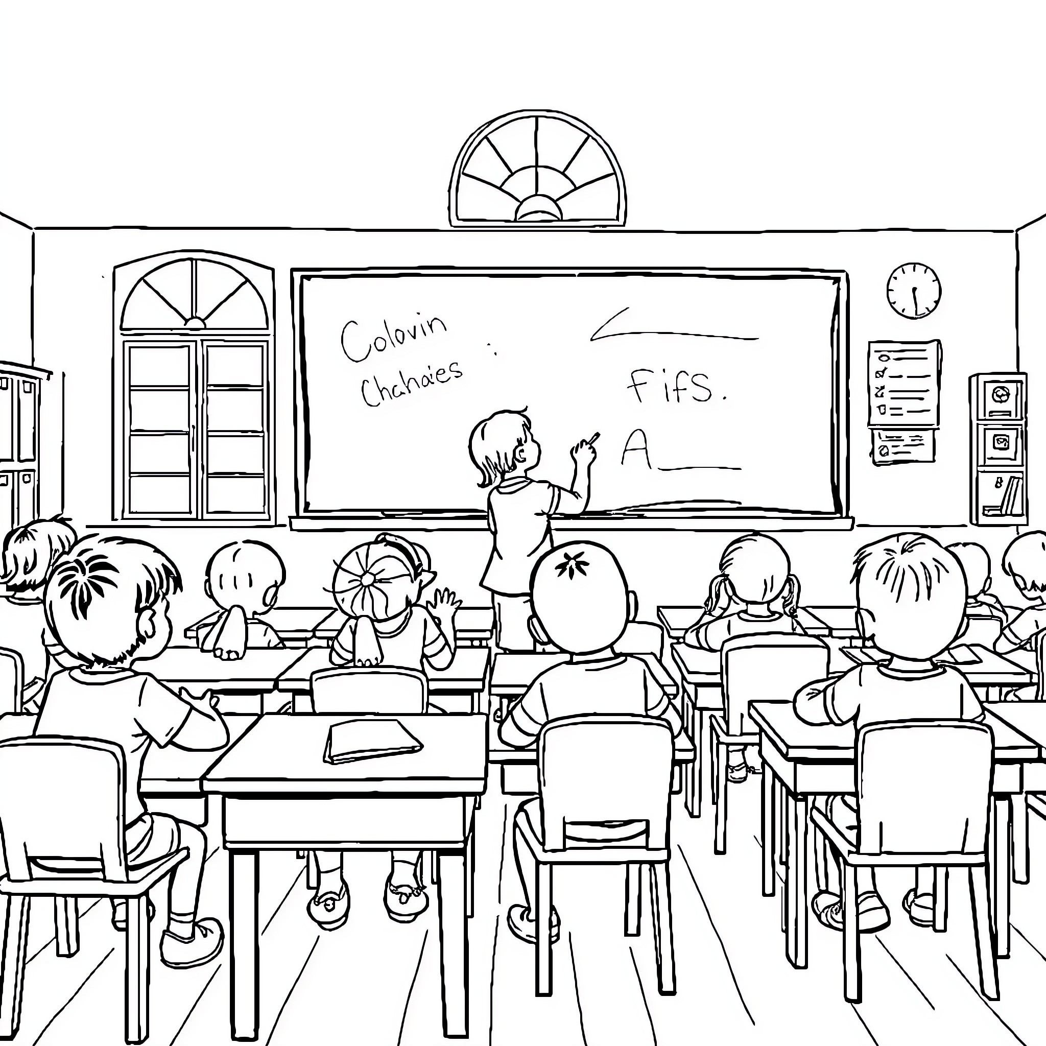 Best School Coloring Pages (Free Printable PDF)