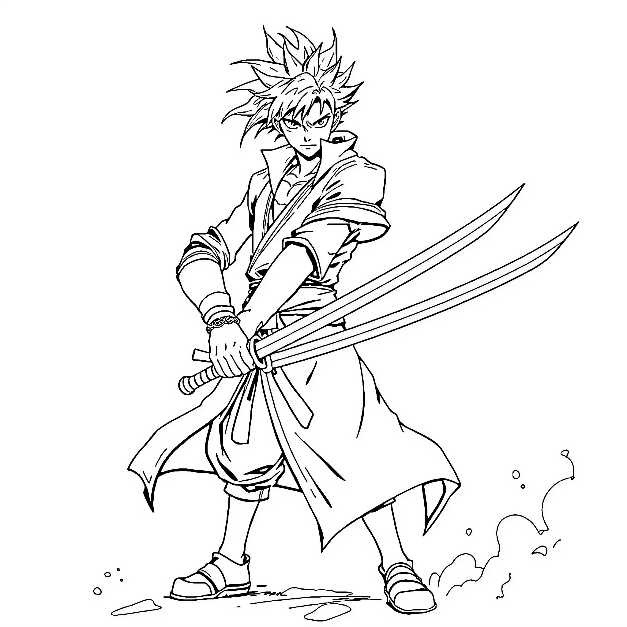 Best Zoro Coloring Pages (Free Printable PDF)