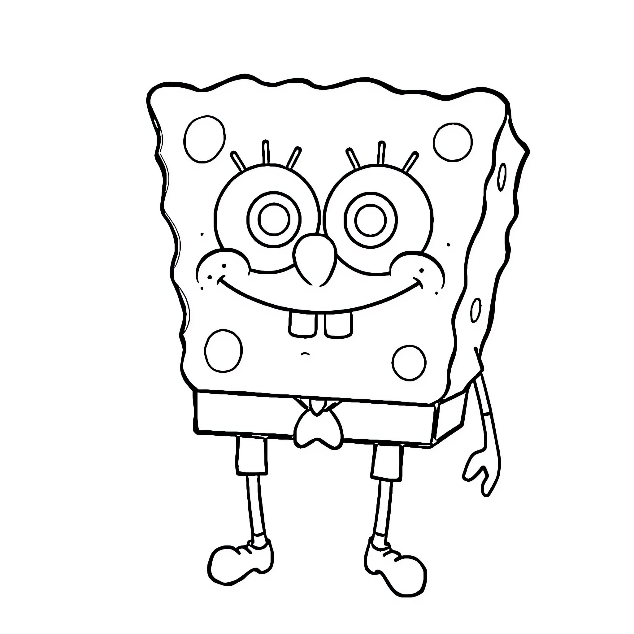 Best Bob Sponge Coloring Pages (Free Printable PDF)