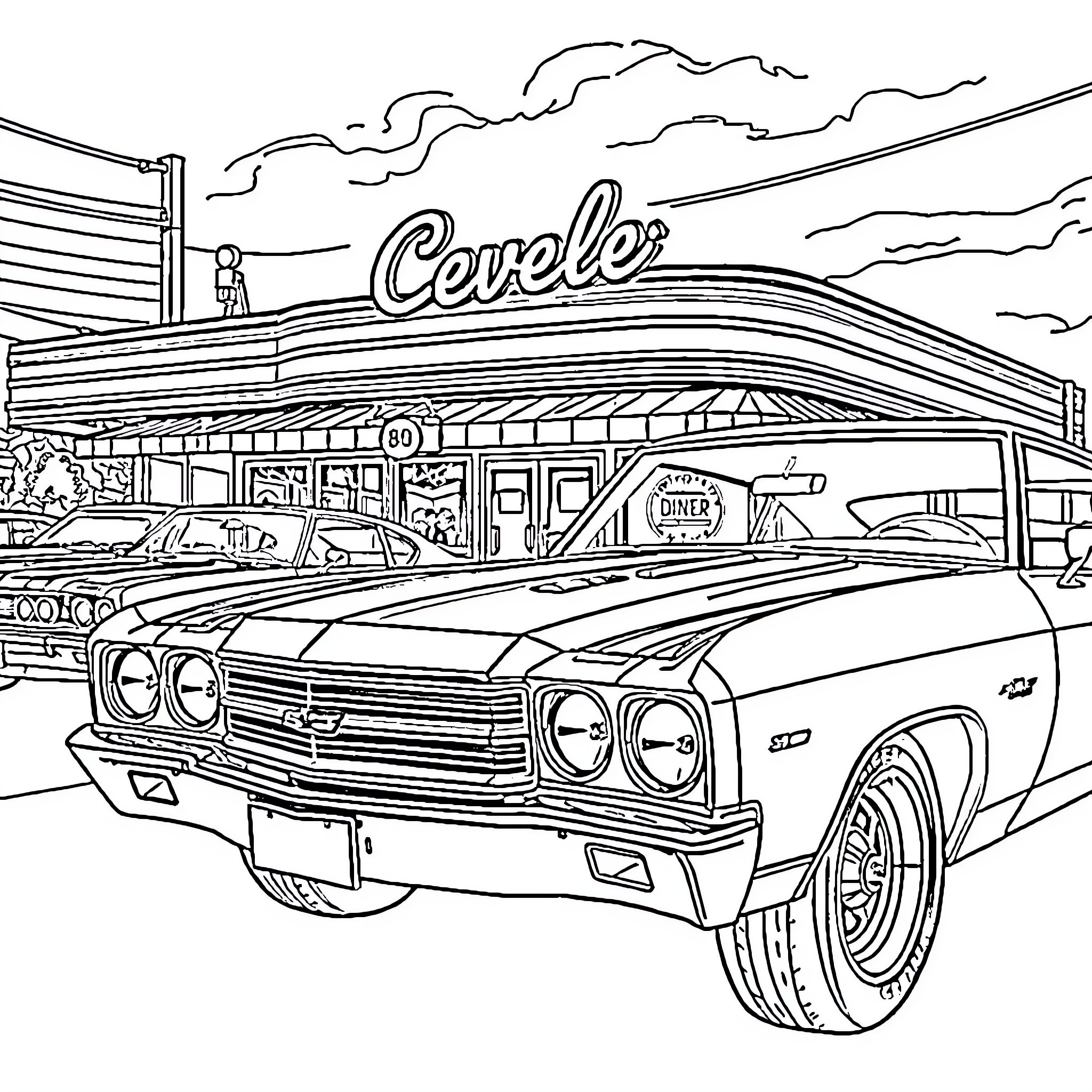 Best Chevelle Coloring Pages (Free Printable PDF)