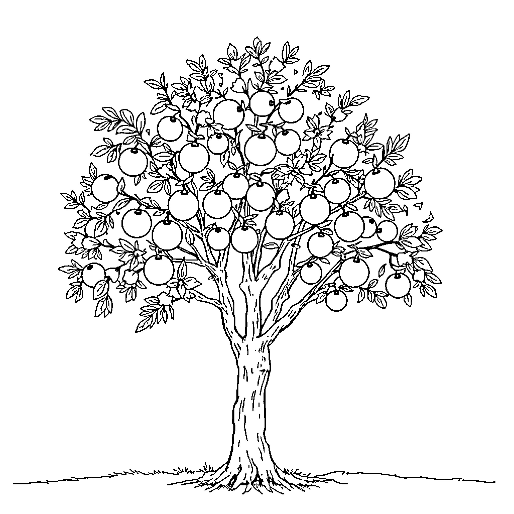 Best Lemon Tree Coloring Pages (Free Printable PDF)